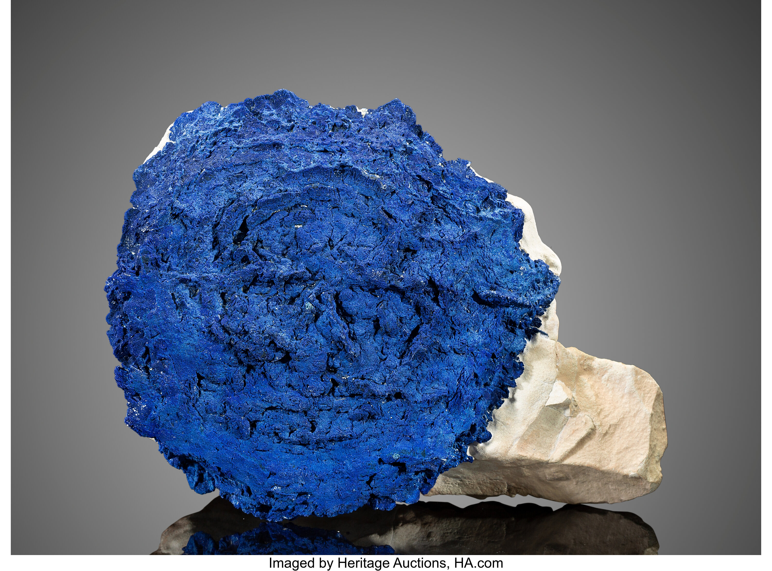 Azurite. Malbunka Copper Mine, MacDonnell Region, Northern | Lot #72230 ...