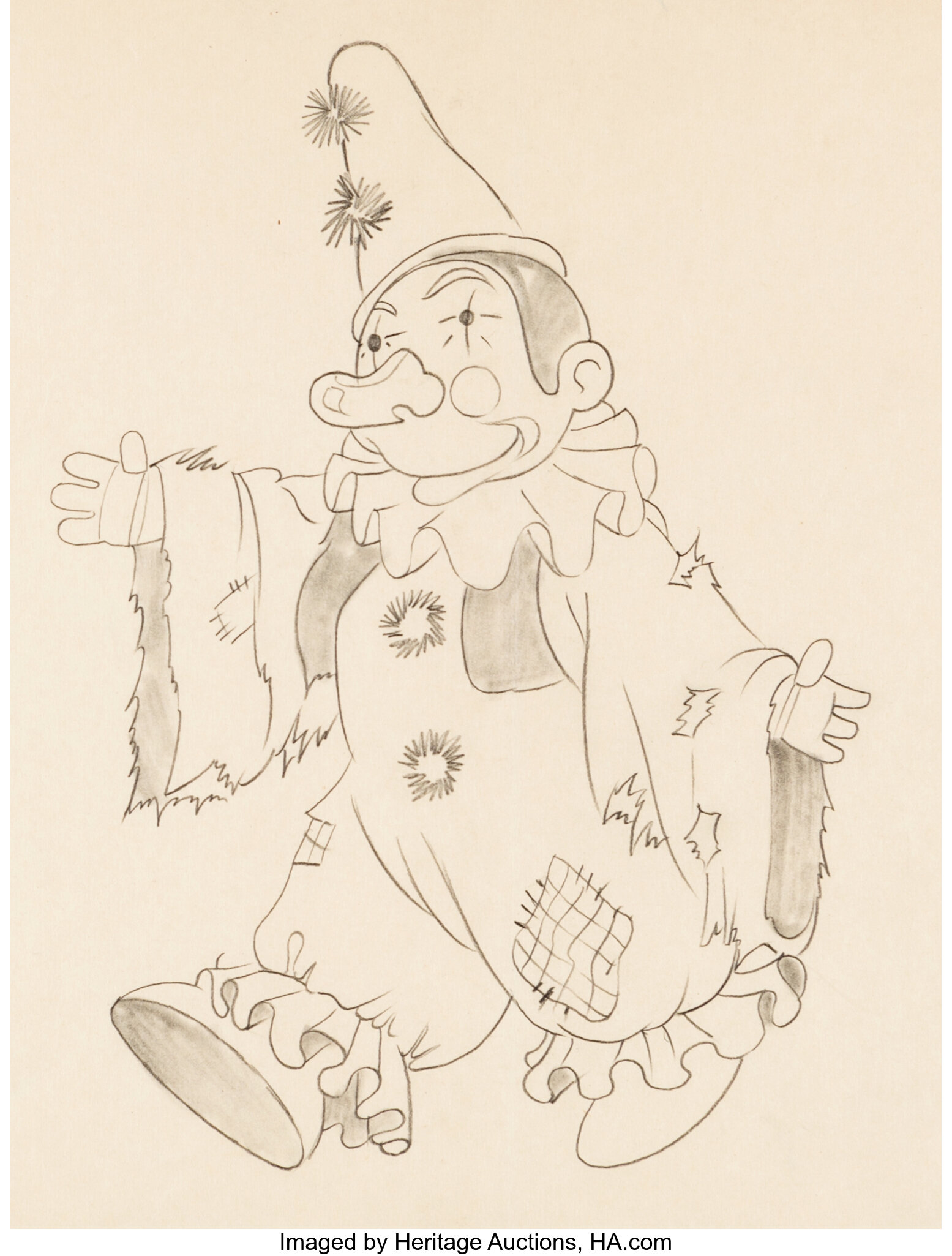Broken Toys Silly Symphony Character Concept Drawing (Walt Disney ...