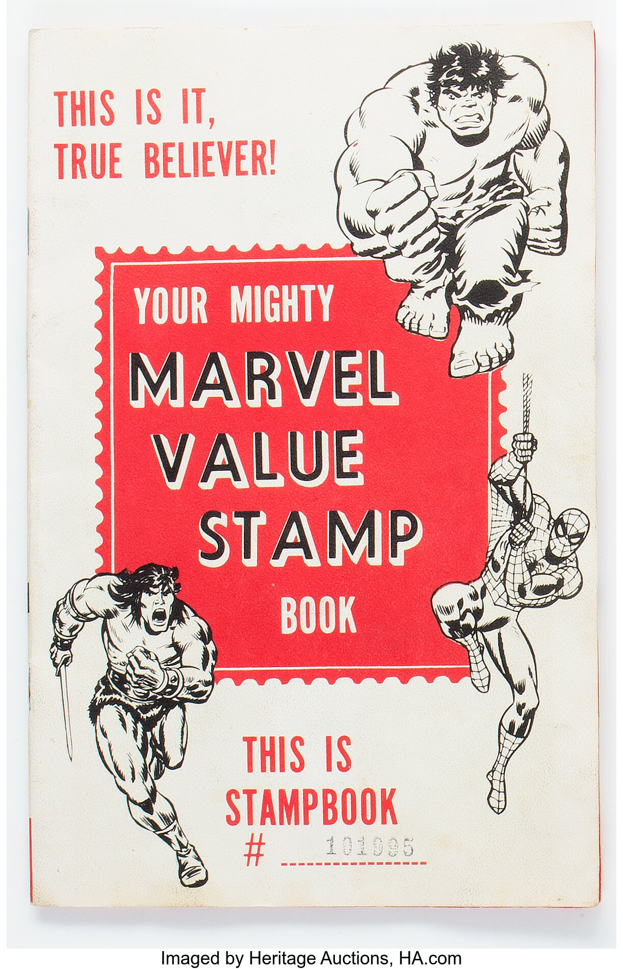 Marvel Value Stamp Book (Marvel, 1974).... Memorabilia | Lot #14037 ...