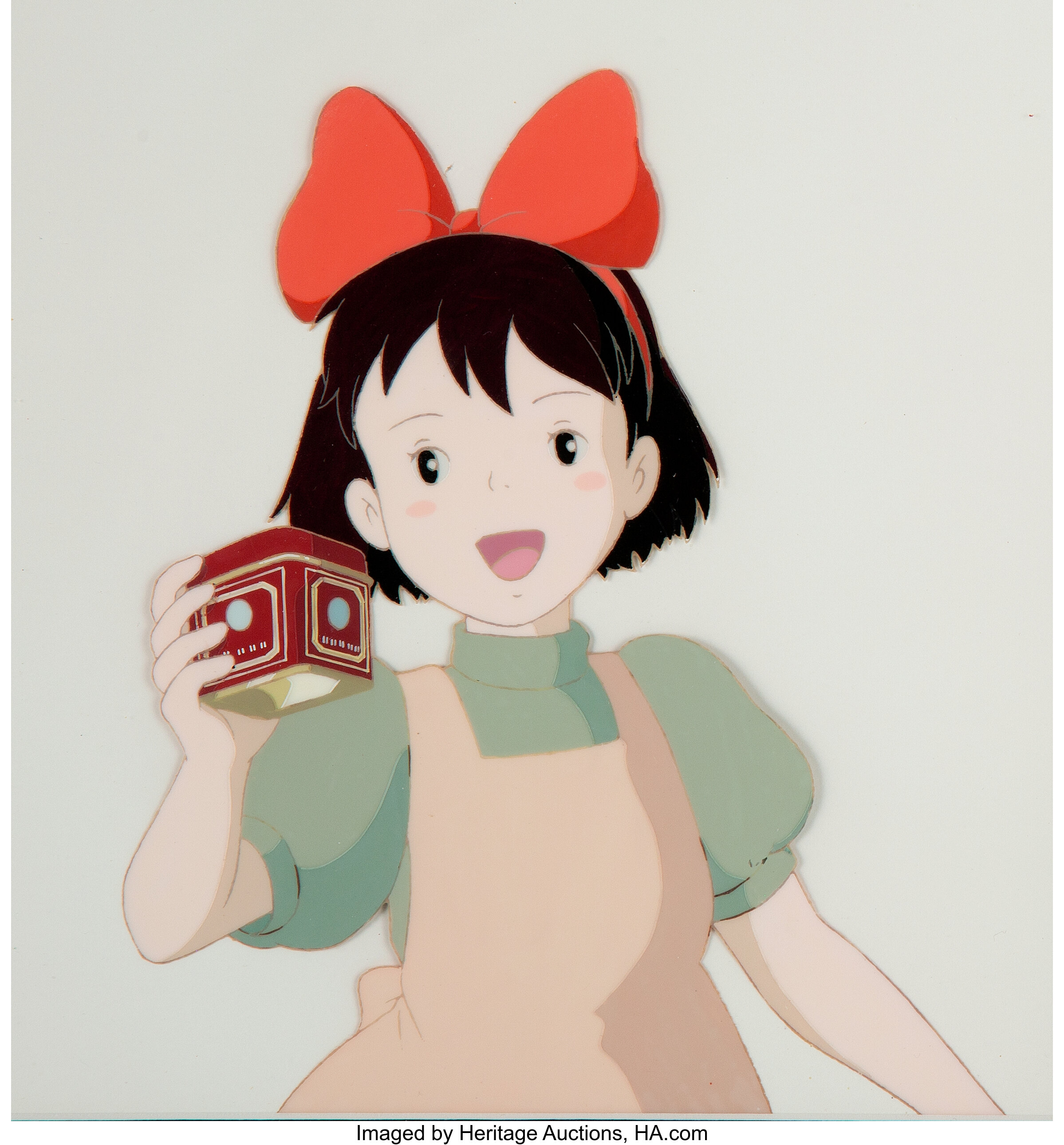 Kiki's Delivery Service Kiki Production Cel (Studio Ghibli, | Lot ...