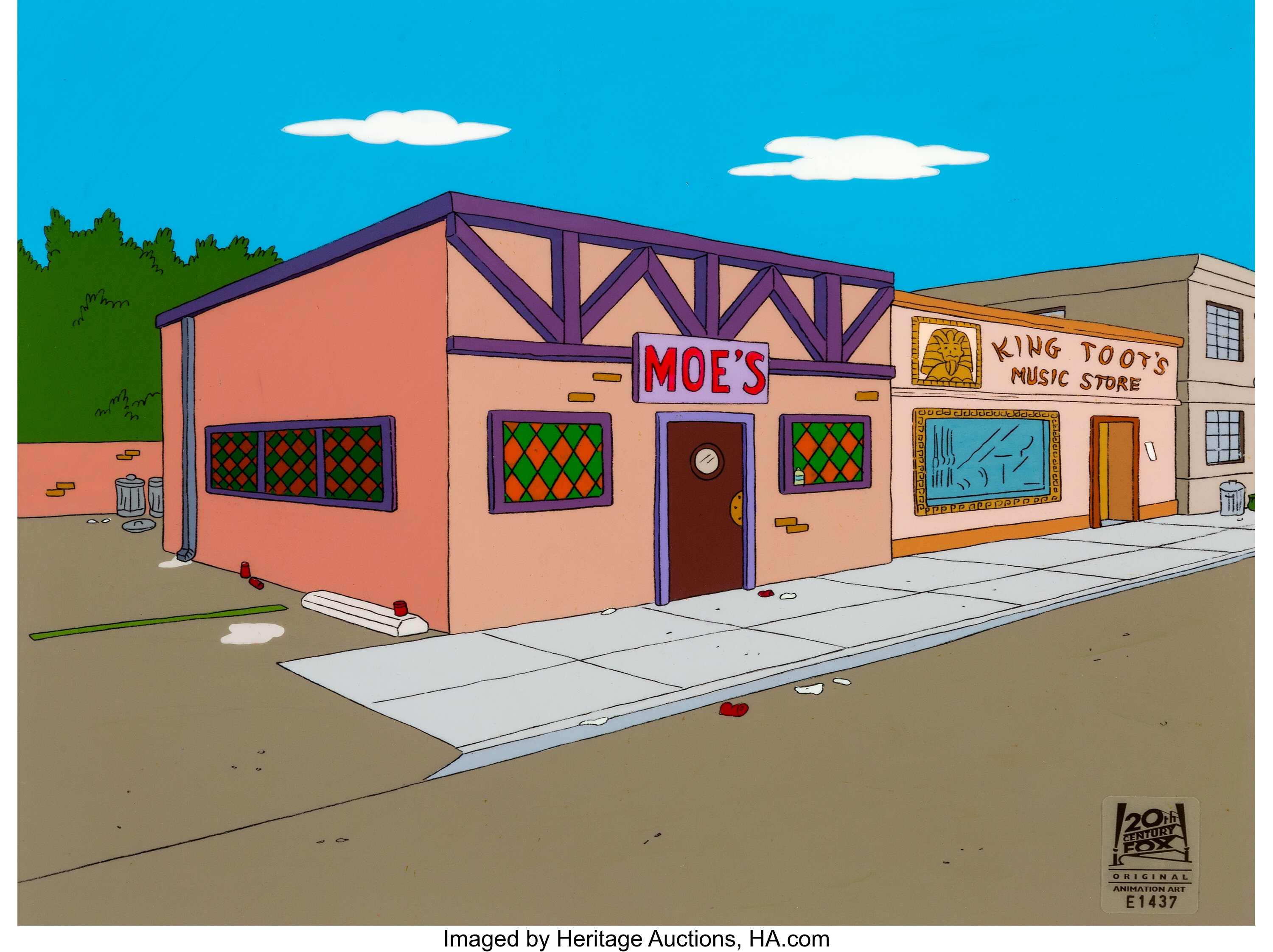 The Simpsons "The City of New York vs. Homer Simpson" Production | Lot ...
