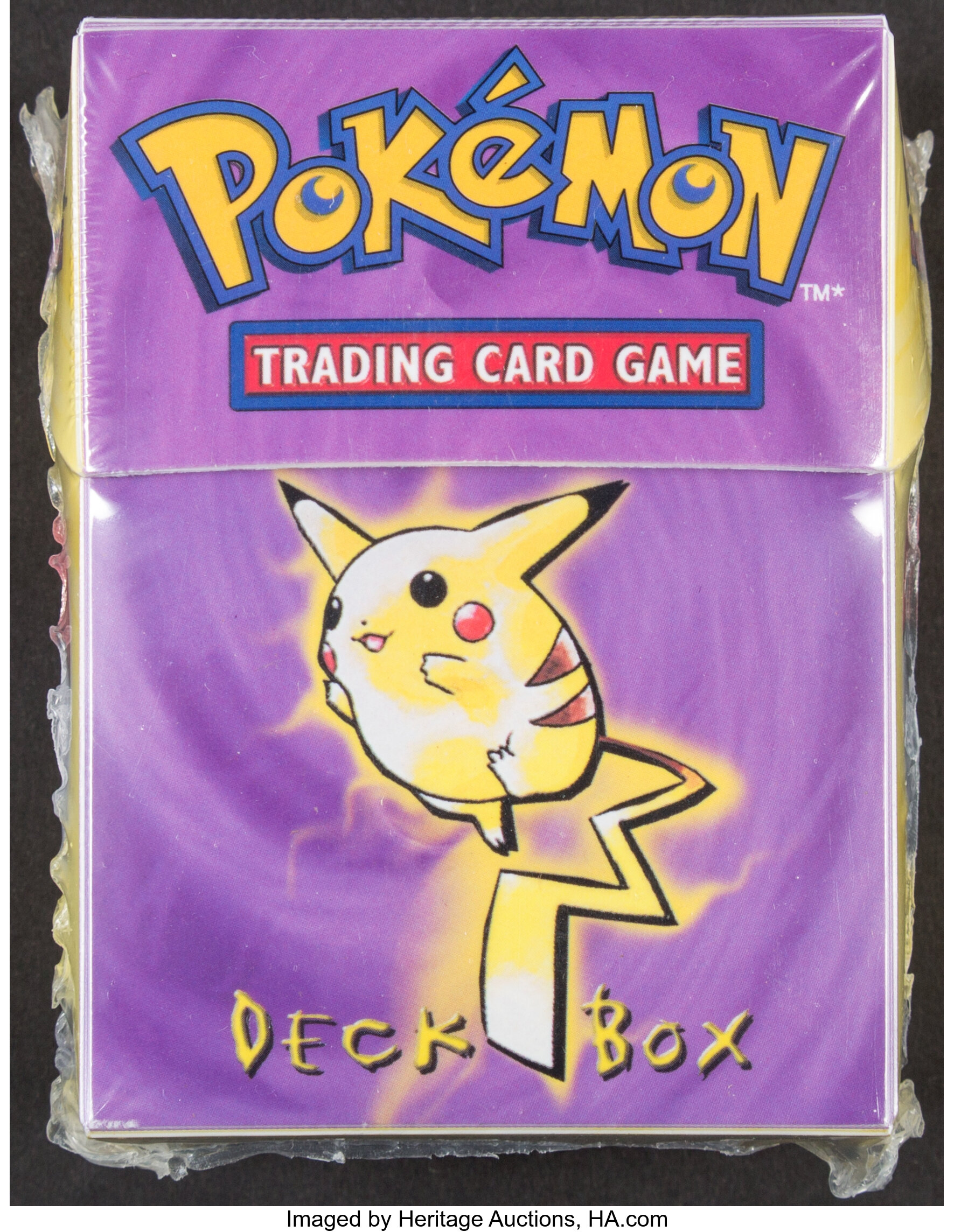 Pokémon Sealed Deck Box (Wizards of the Coast, 1999).... | Lot #70109 ...
