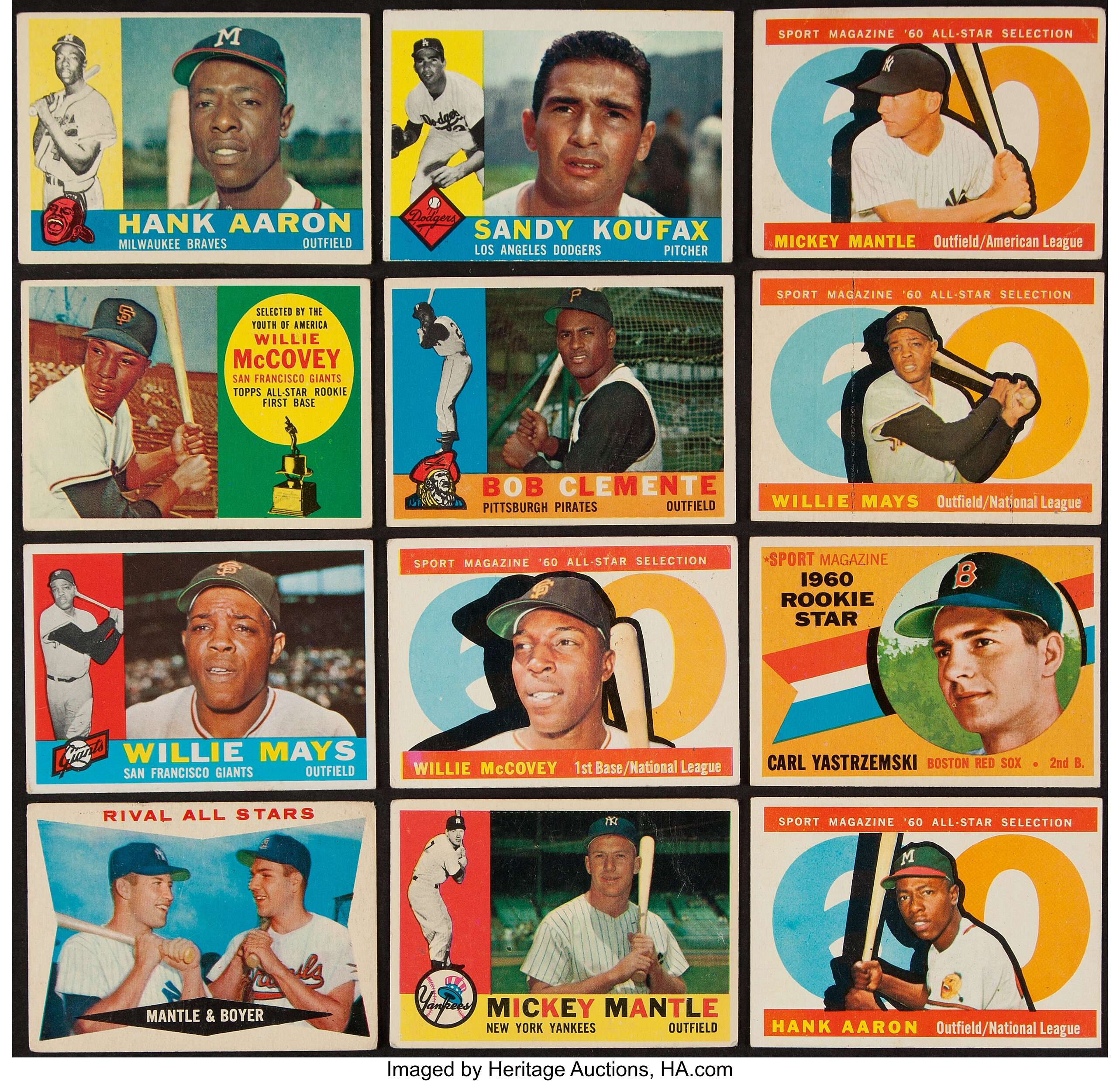 1960 Topps Baseball Complete Set (572). ... Baseball Cards Sets | Lot ...