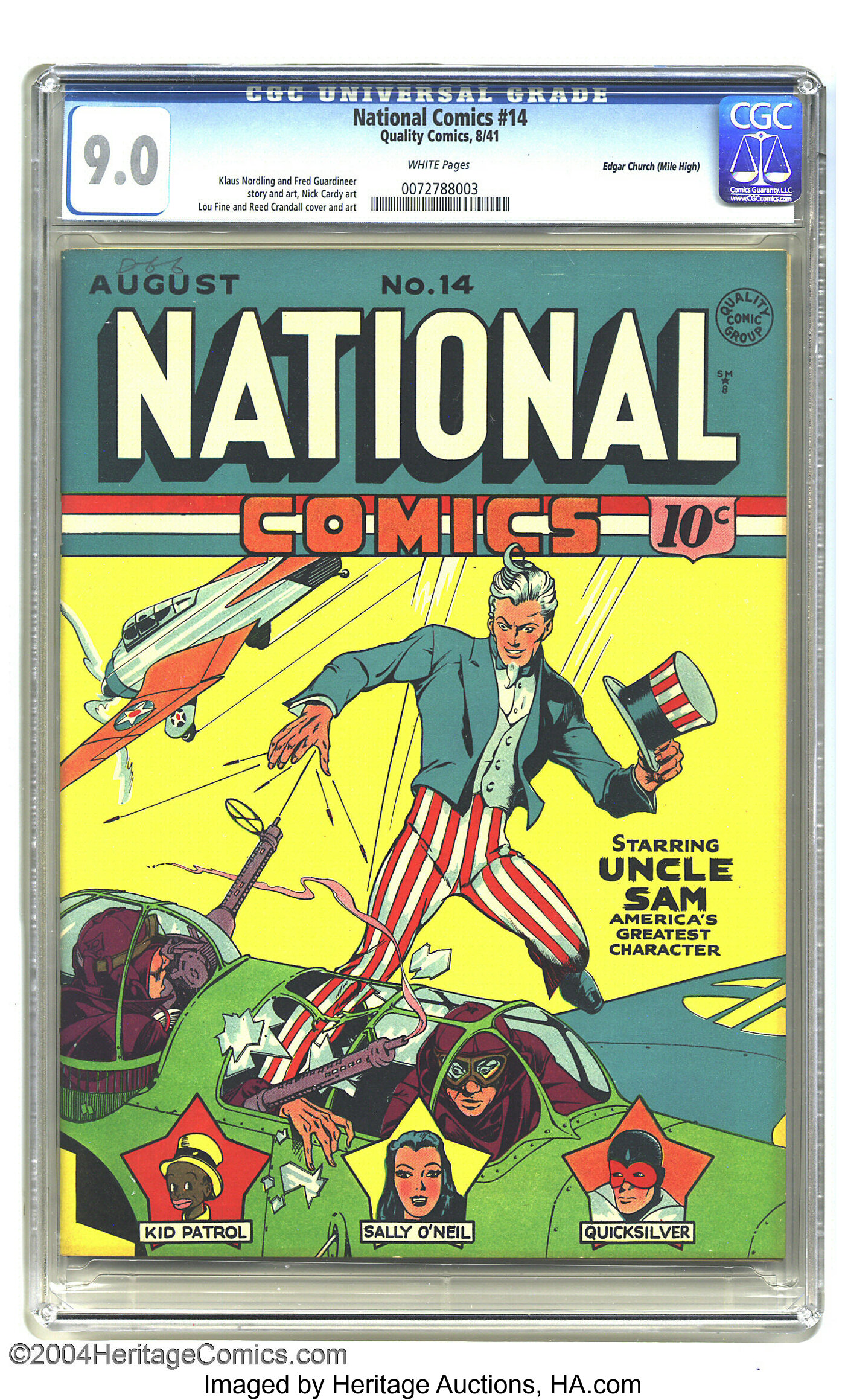 How Much Is National Comics #14 Worth? Browse Comic Prices | Heritage ...