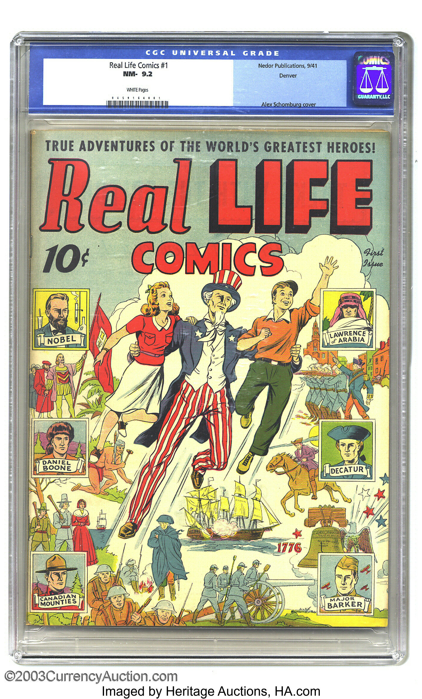 How Much Is Real Life Comics #1 Worth? Browse Comic Prices | Heritage ...
