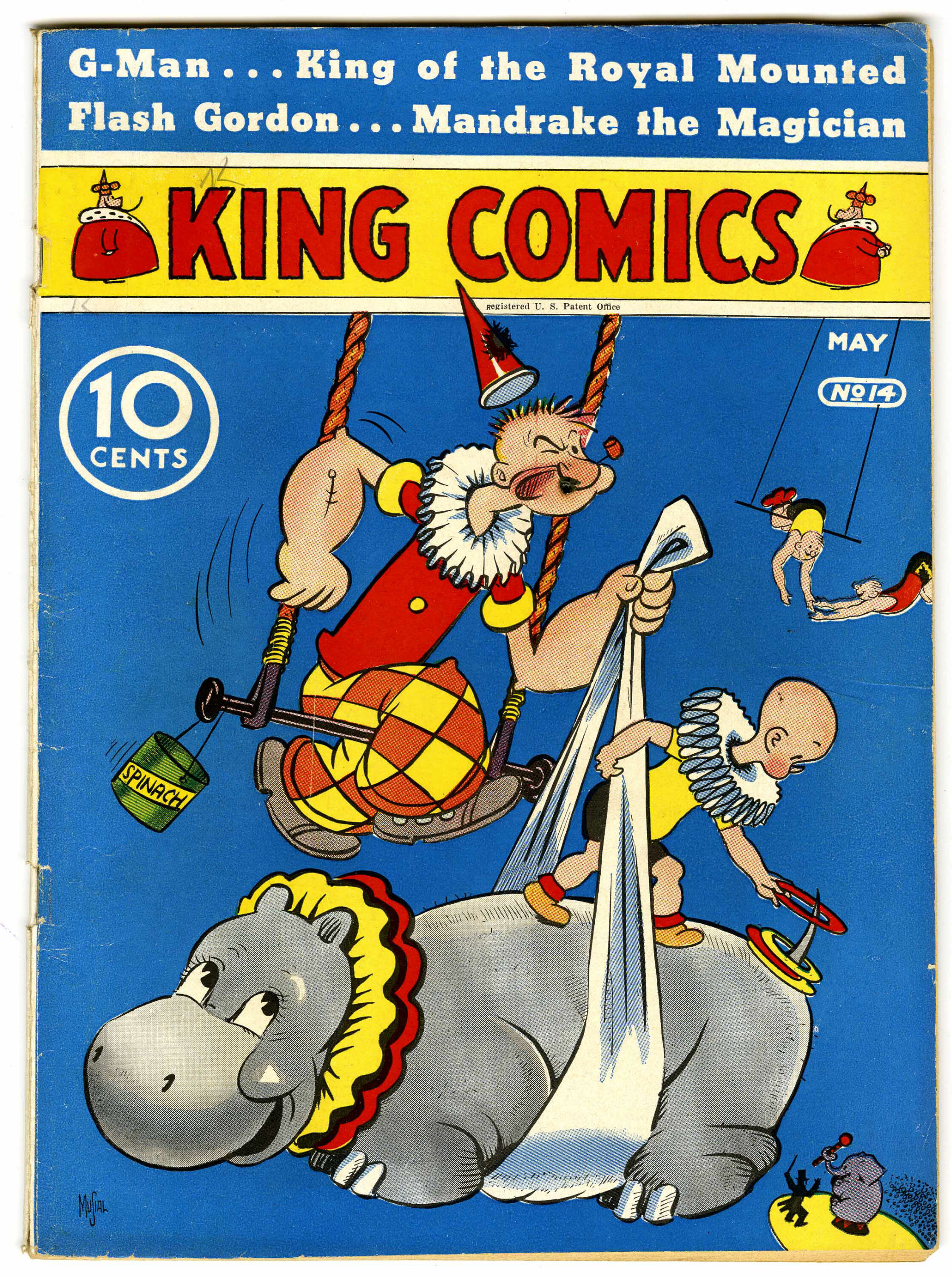 King Comics #14 (David McKay Publications, 1937) Condition: FN ...