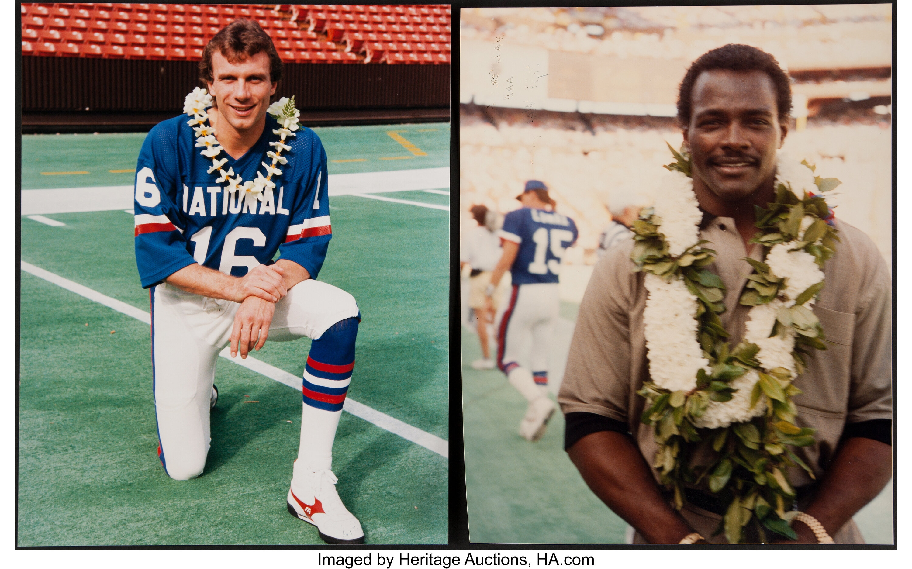 1980s Pro Bowl Original Photographs, Lot of 4.... Football | Lot #42428 ...