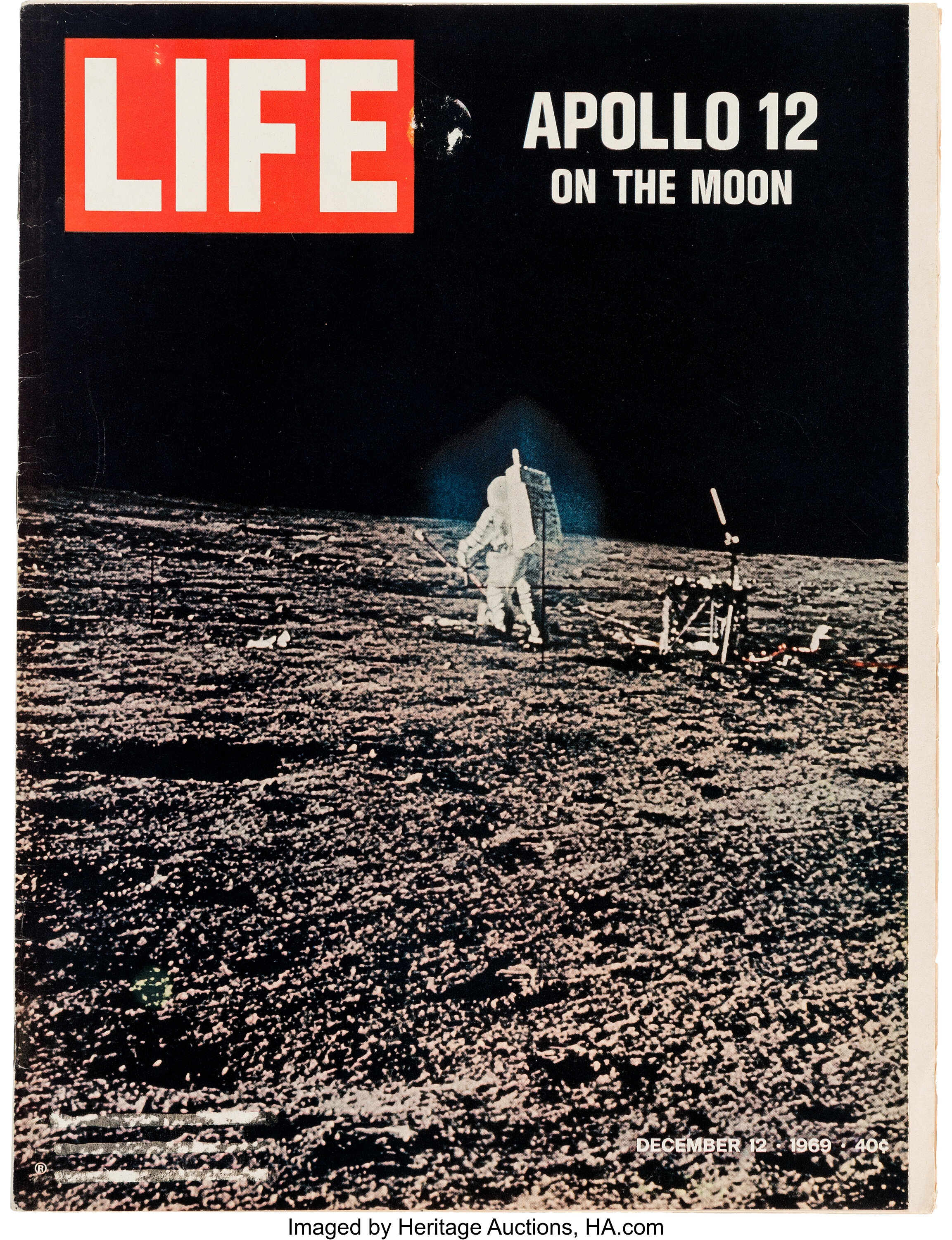 Alan Bean's Copy of December 12, 1969, LIFE Magazine "Apollo On The ...