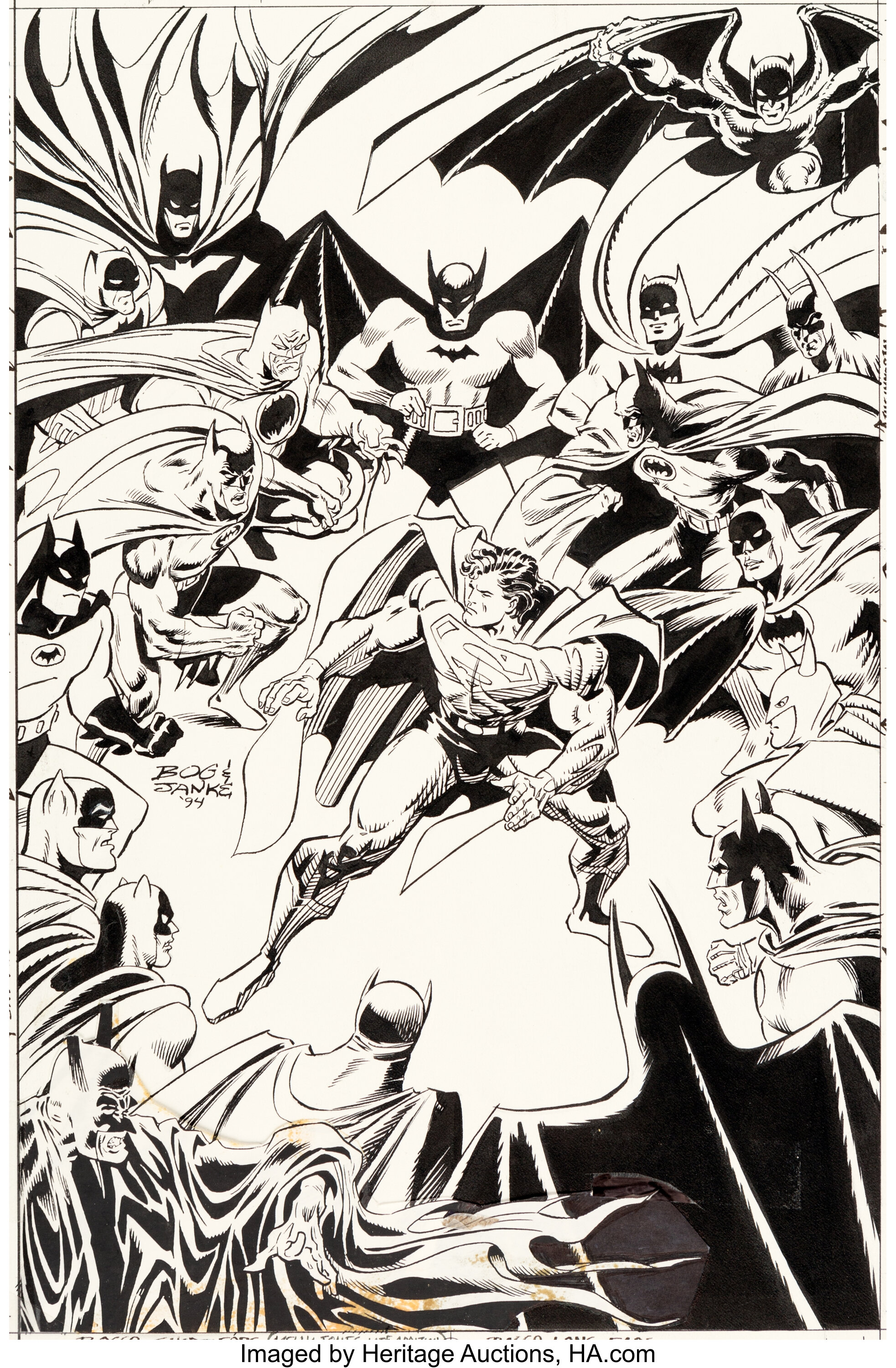 Jon Bogdanove and Dennis Janke Superman: The Man of Steel #37 Cover ...