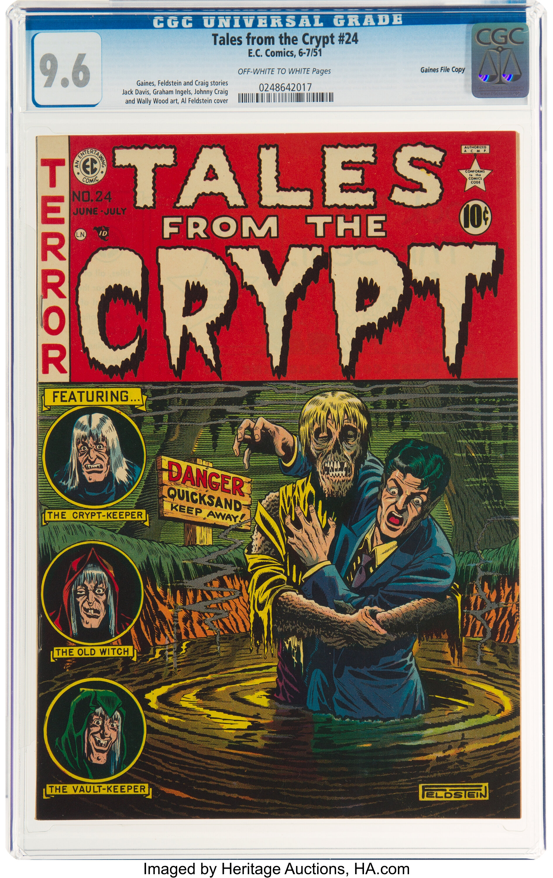 How Much Is Tales from the Crypt #24 Worth? Browse Comic Prices ...