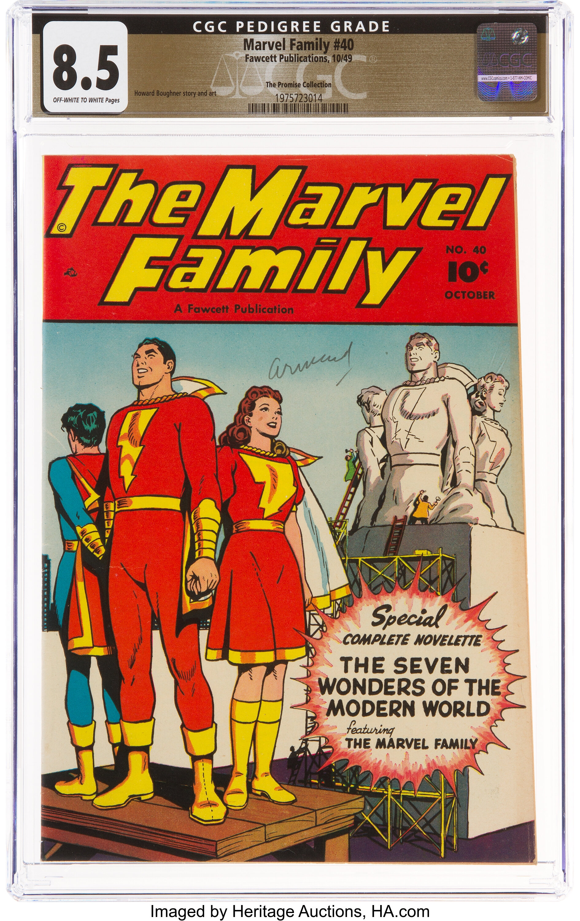 How Much Is The Marvel Family #40 Worth? Browse Comic Prices | Heritage ...