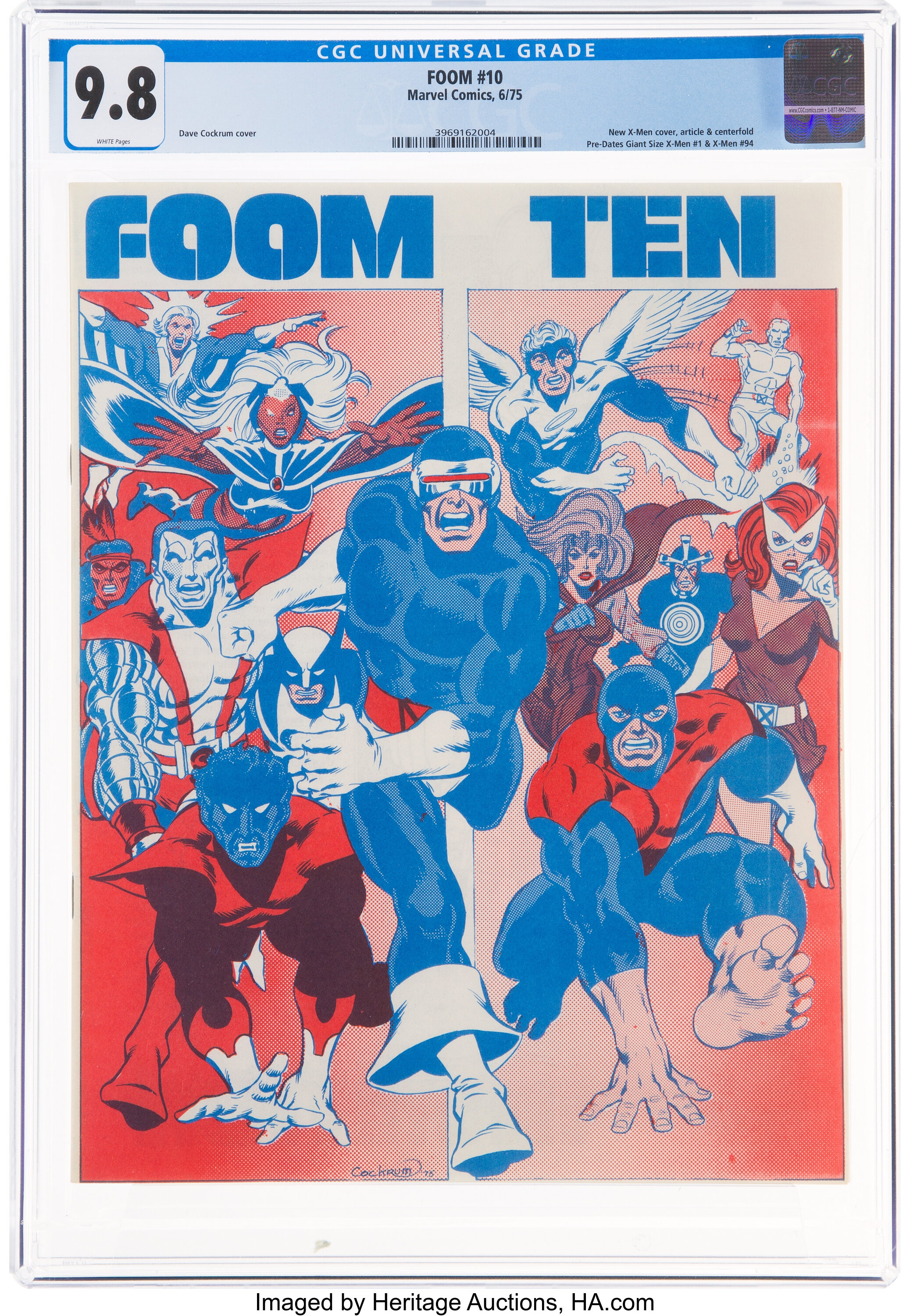 Foom #10 (Marvel, 1975) CGC NM/MT 9.8 White pages.... Magazines | Lot ...