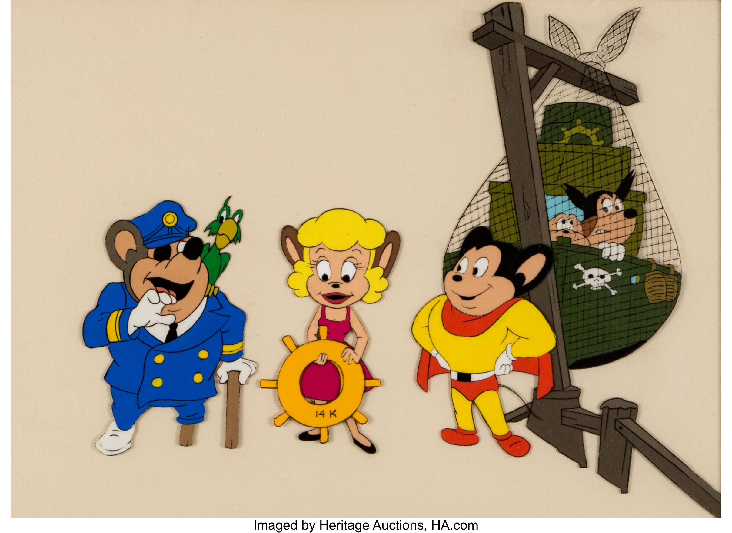 The New Adventures of Mighty Mouse Mighty Mouse and Pearl Pureheart ...