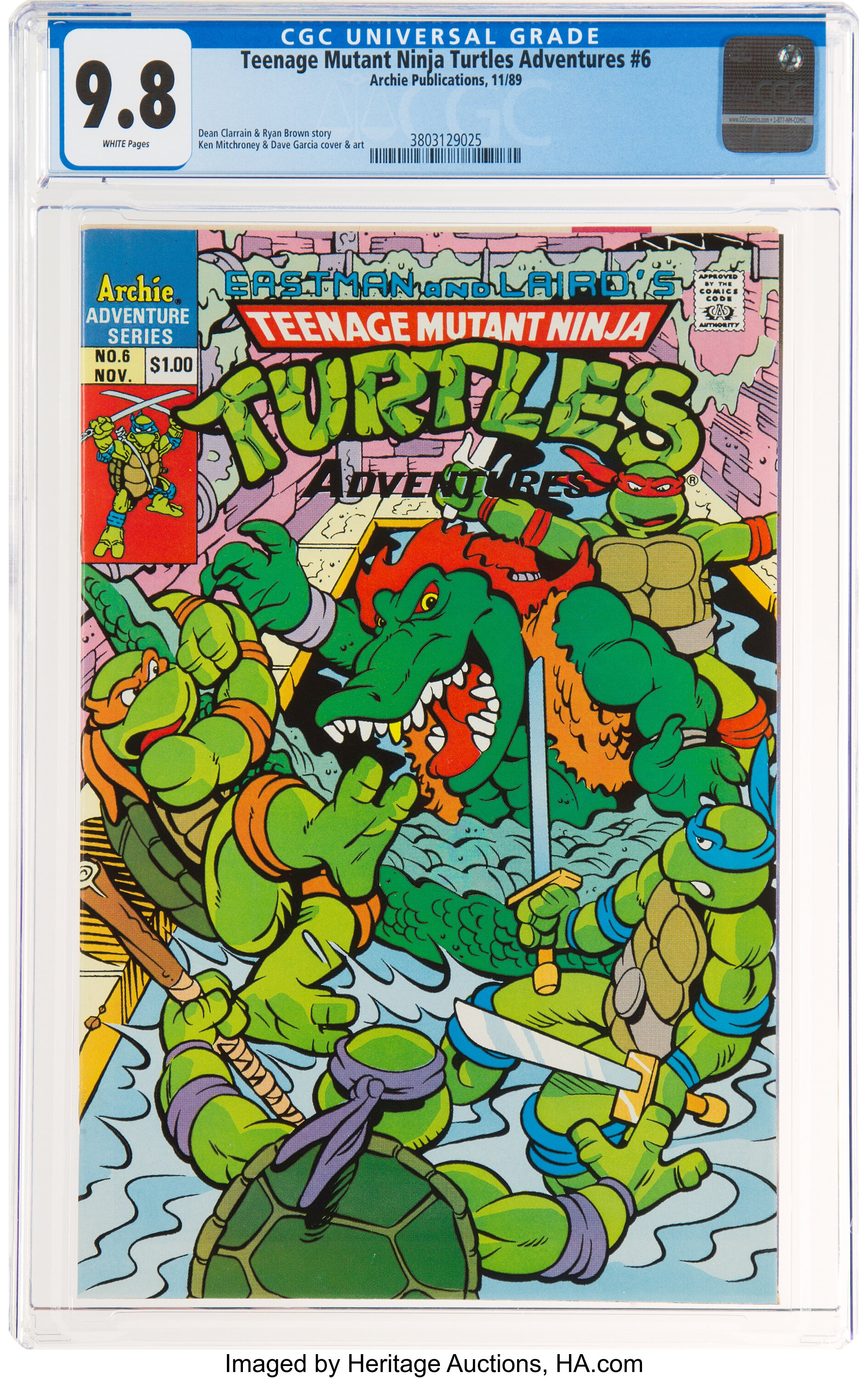 How Much Is Teenage Mutant Ninja Turtles Adventures #6 Worth? Browse ...