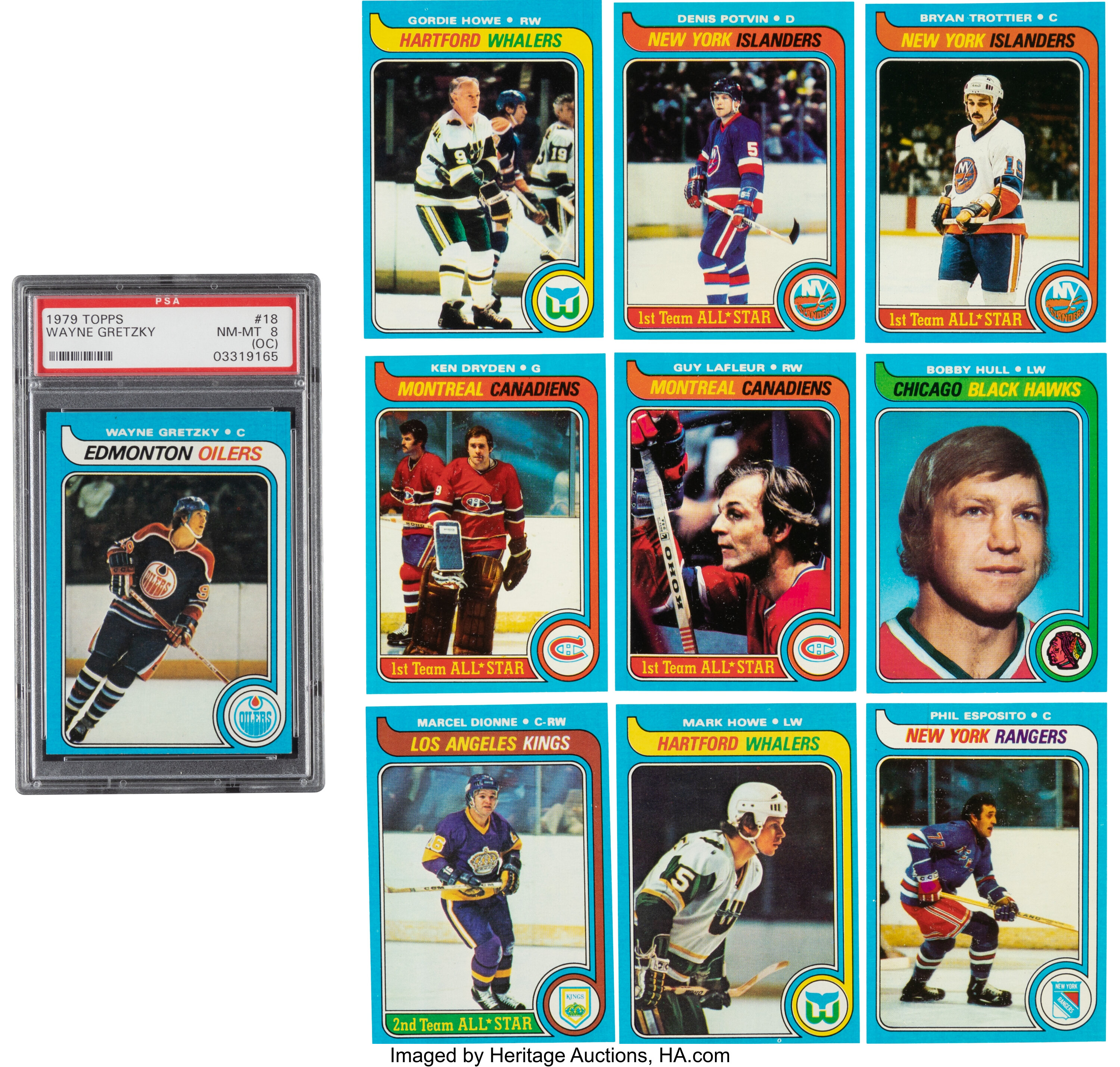 1979 Topps Hockey Complete Set (264).... Hockey Cards Sets | Lot #53955 ...