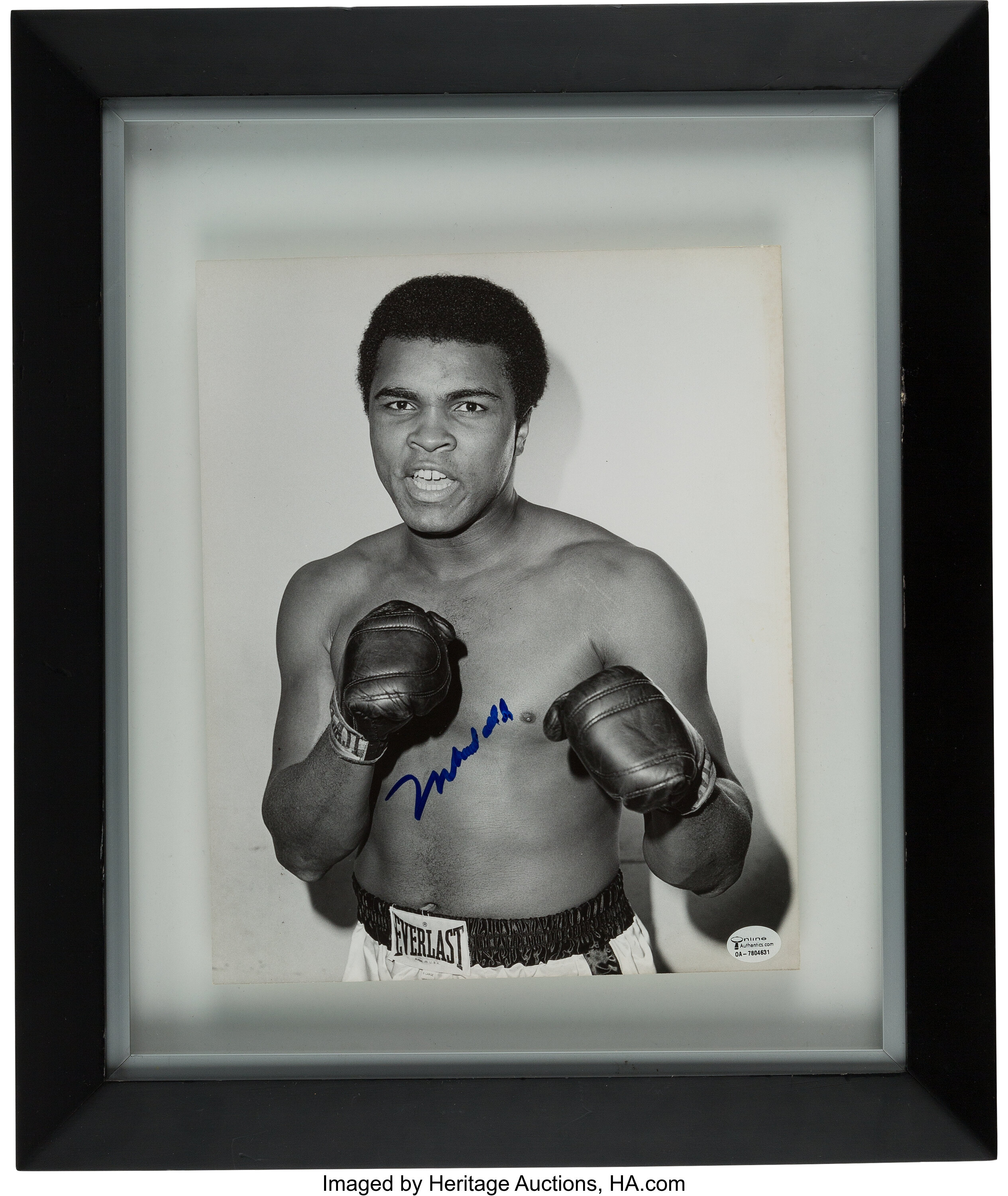 Circa 1970 Original Photograph Signed by Muhammad Ali, BAS Auto | Lot ...