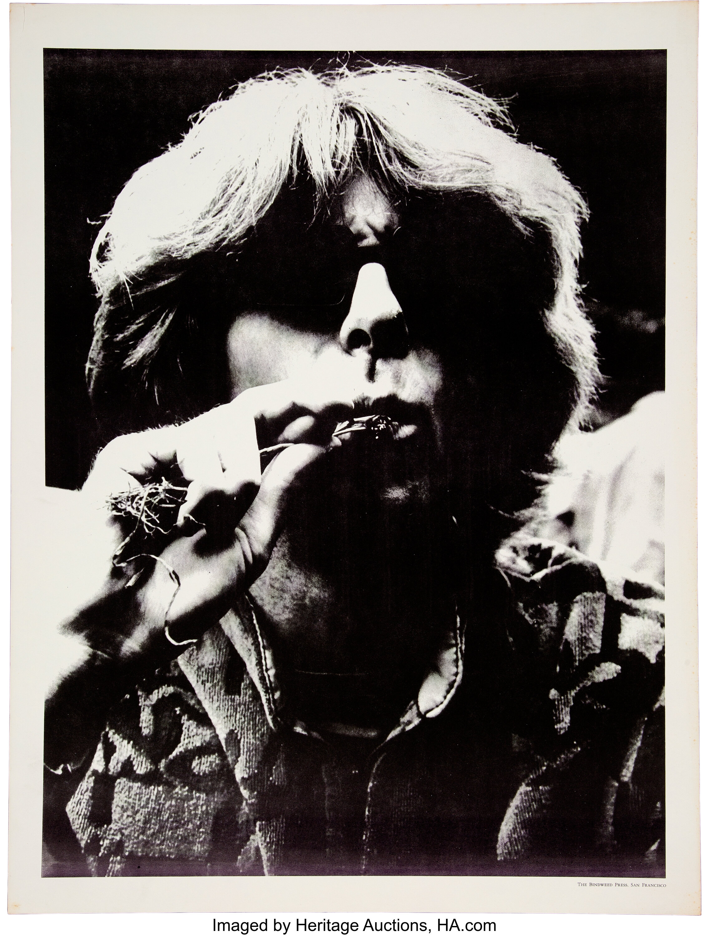 Phil Lesh/Grateful Dead Pot-Smoking Head Shop Poster.... Music | Lot ...