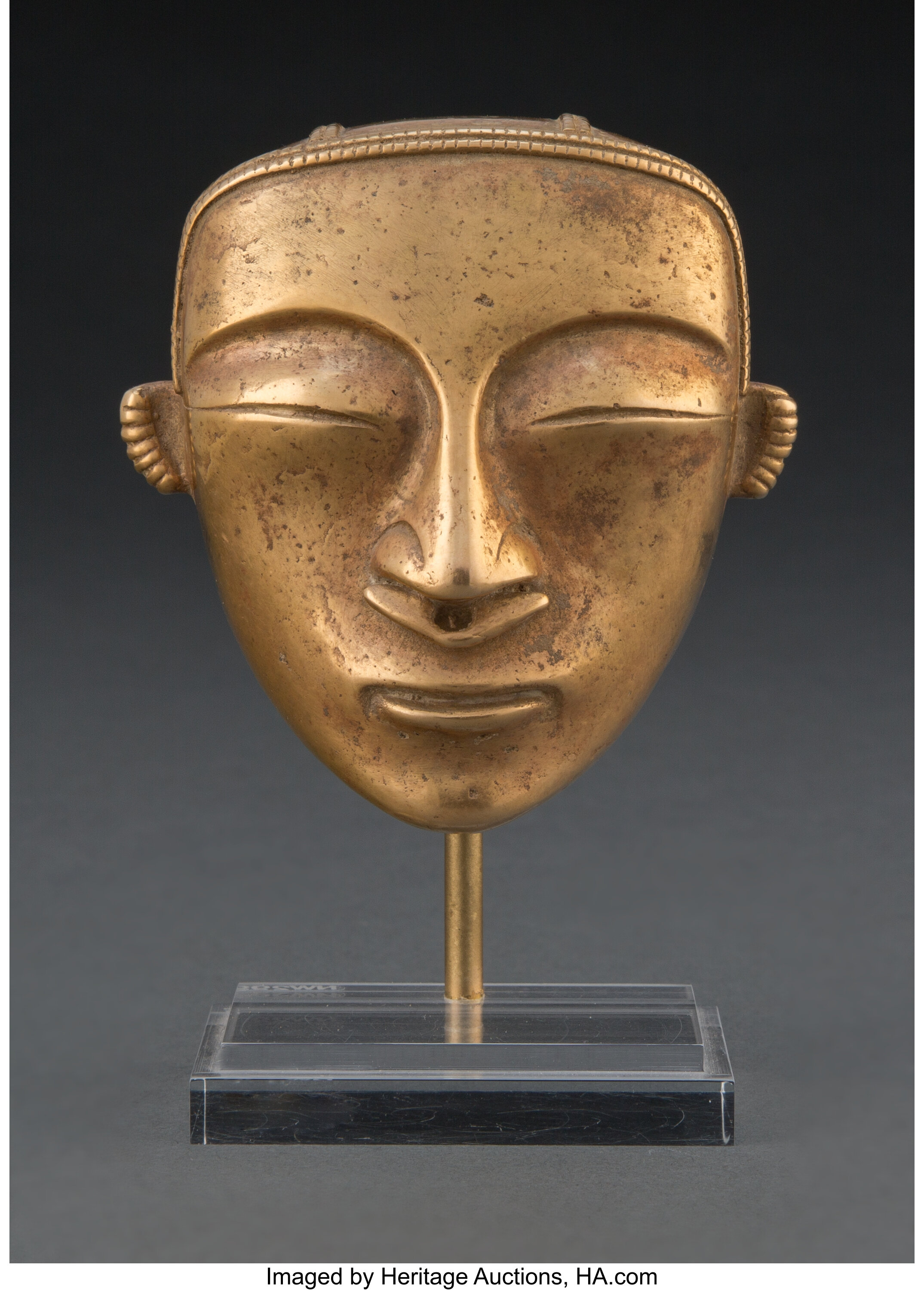 A Superb Quimbaya Gold Pendant... Pre-Columbian Metal/Gold | Lot #70012 ...