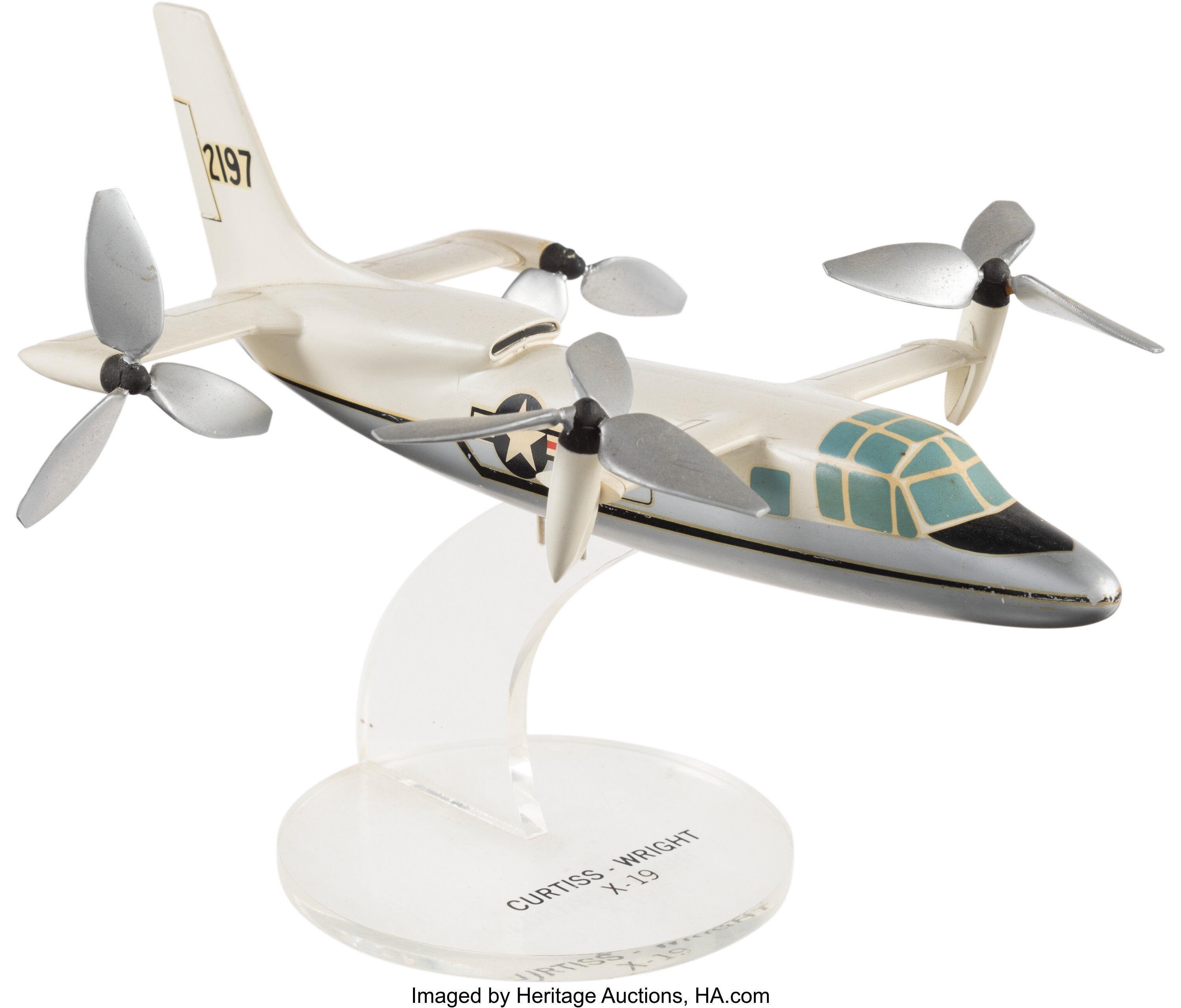 Vintage Curtis-Wright X-19 Model ... Space Exploration Models | Lot ...