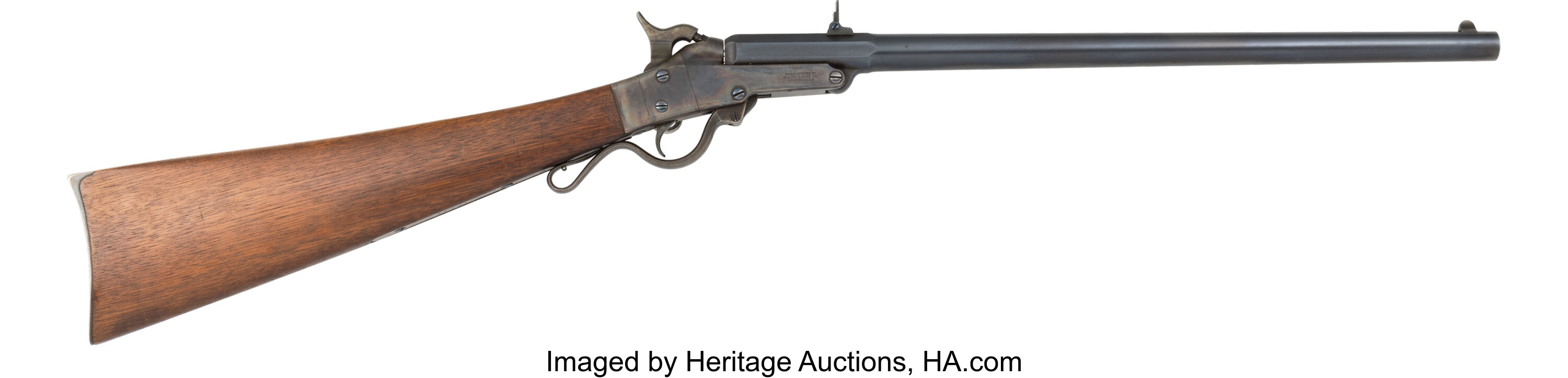 Edward Maynard Mass Arms Co. Navy Saddle Ring Carbine.. ... Long | Lot ...