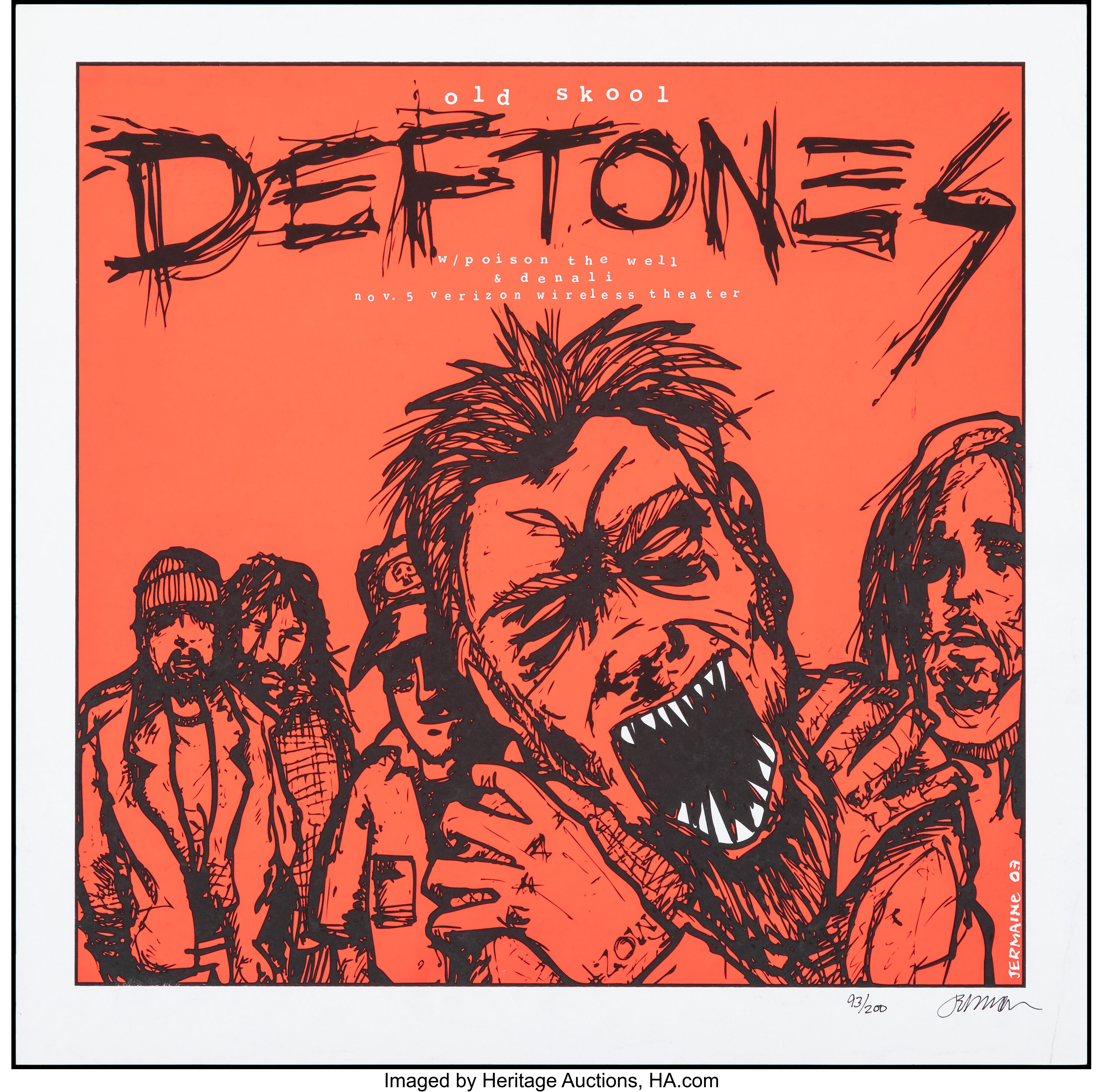 Deftones at the Verizon Wireless Theater, 93/200 by Jermaine Rogers ...