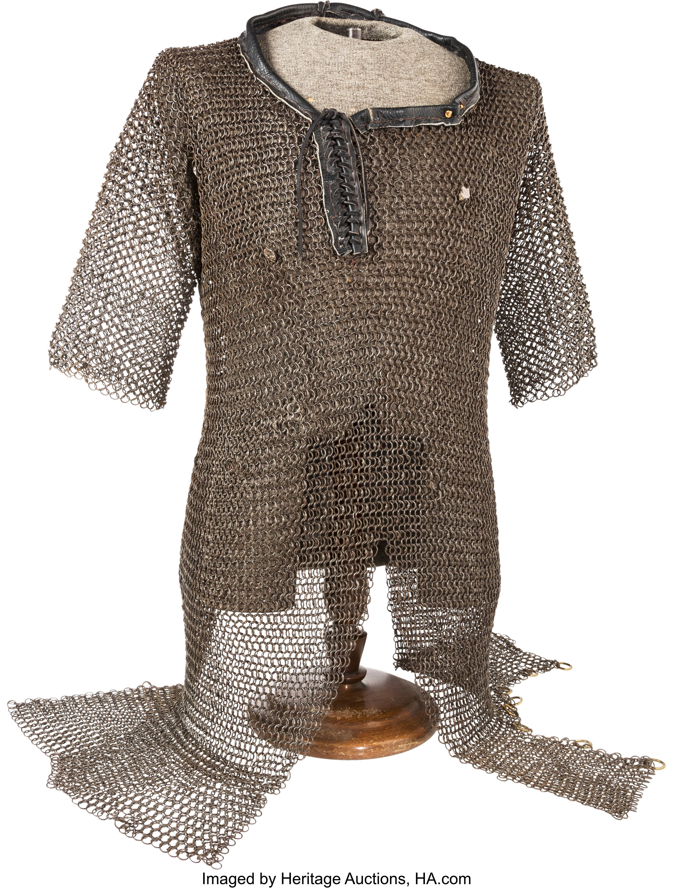 17th Century Chain Mail Shirt.. ... Militaria Armor | Lot #40010 ...