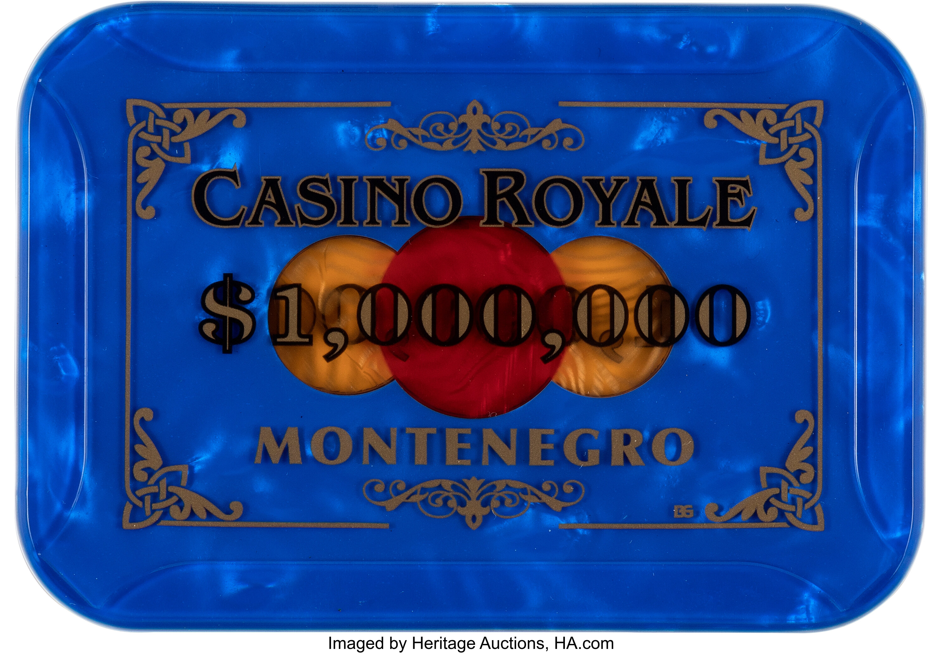 $1,000,000 Casino Plaque Prop from Casino Royale (Columbia, 2006 ...