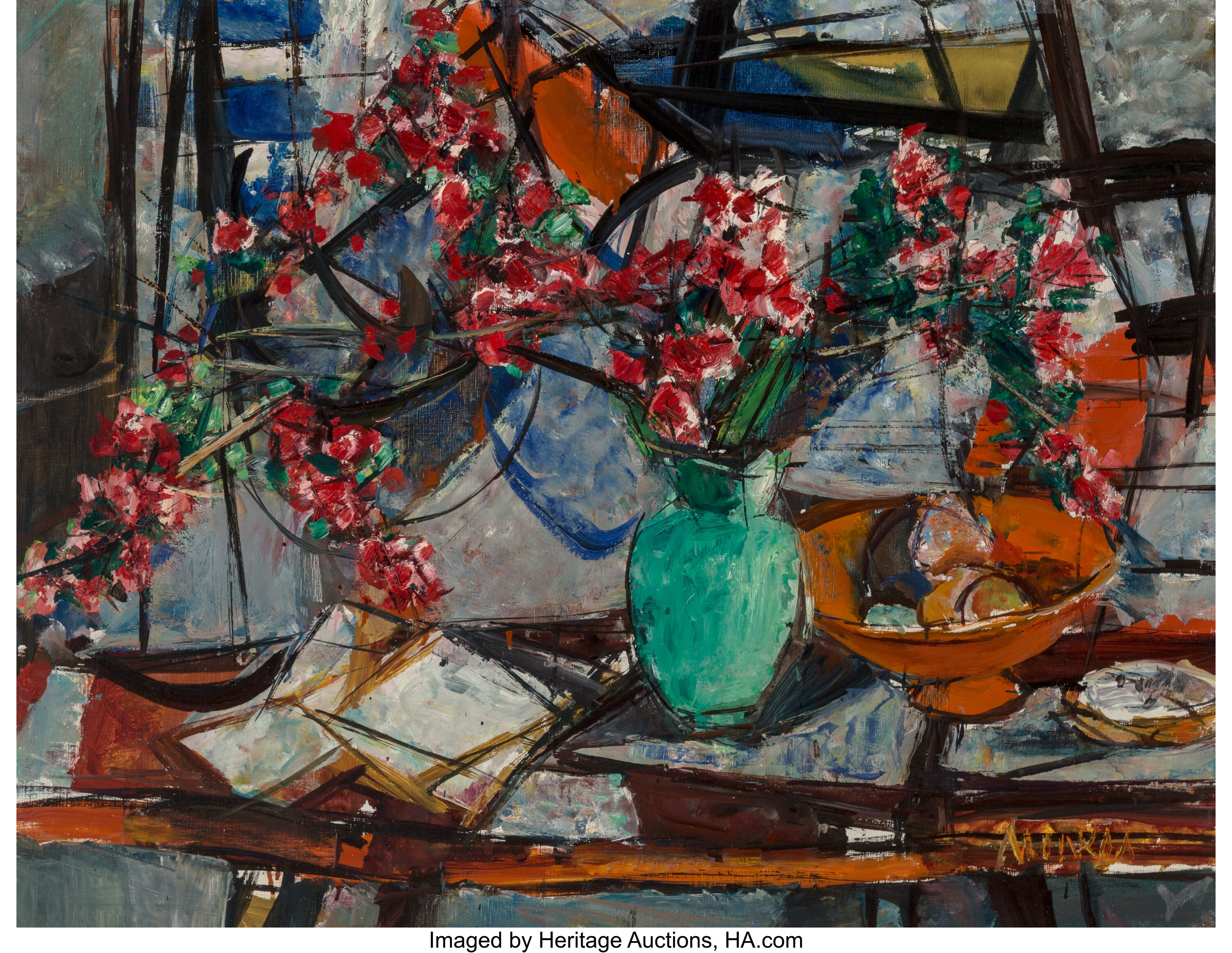 Sigmund Joseph Menkes (American, 1896-1986). Still Life with | Lot ...