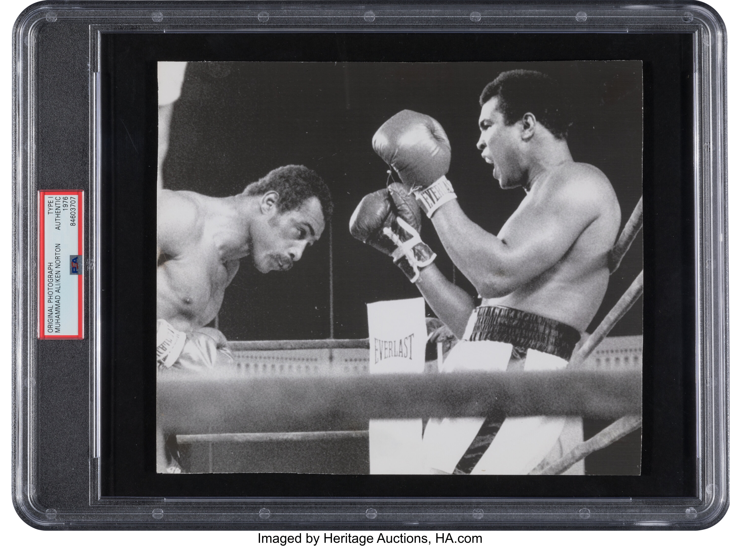 1976 Muhammad Ali vs. Ken Norton III Original Photograph, PSA/DNA | Lot ...