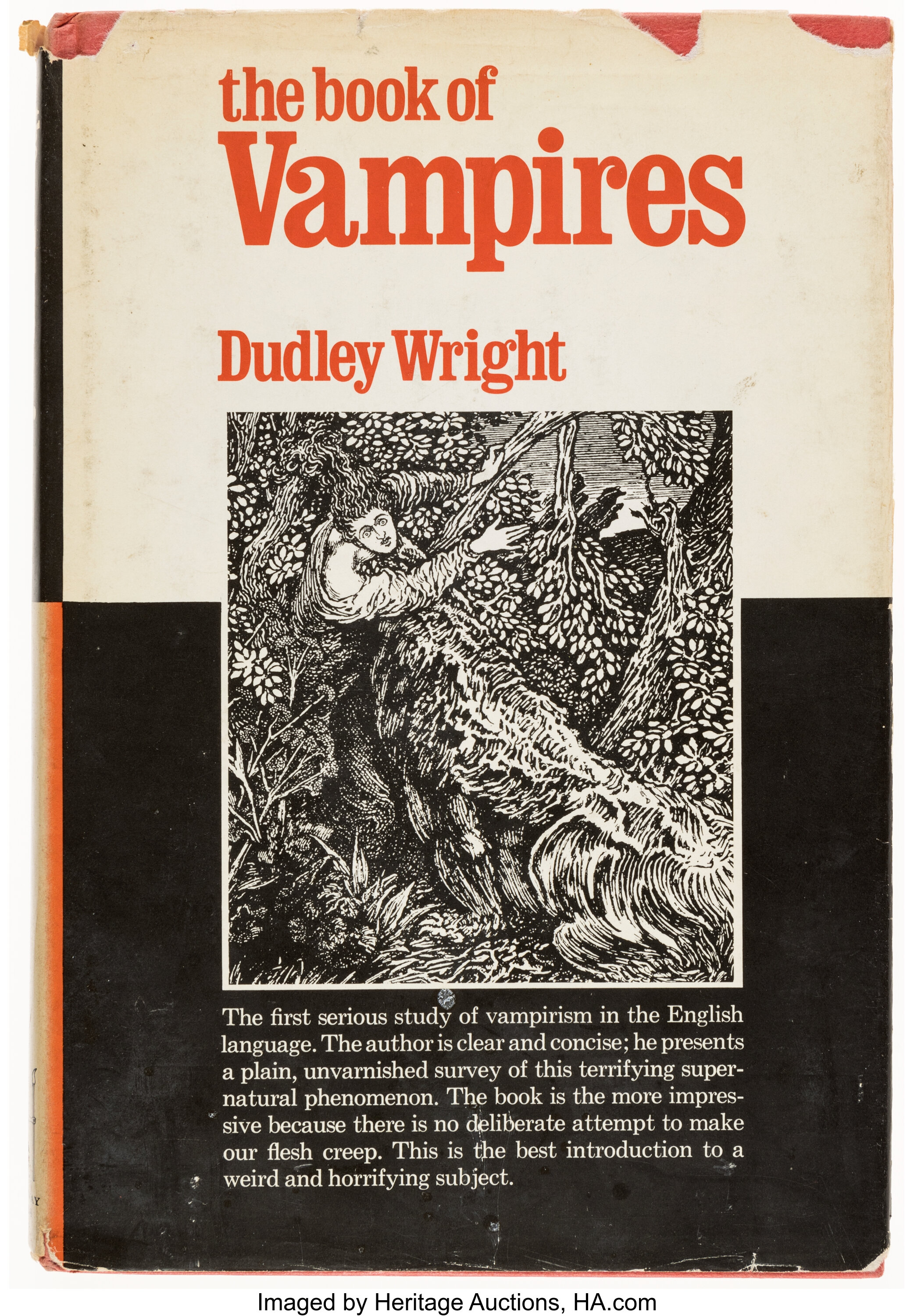 Dudley Wright The Book of Vampires Signed by Mike Mignola (Causeway ...