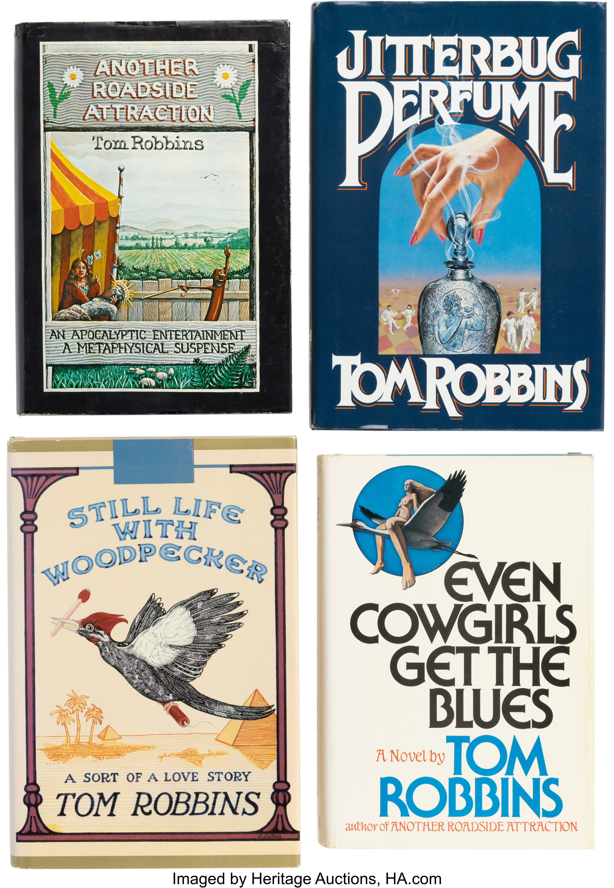 Tom Robbins. Group of Four Books. Various places: Various | Lot #45535 ...