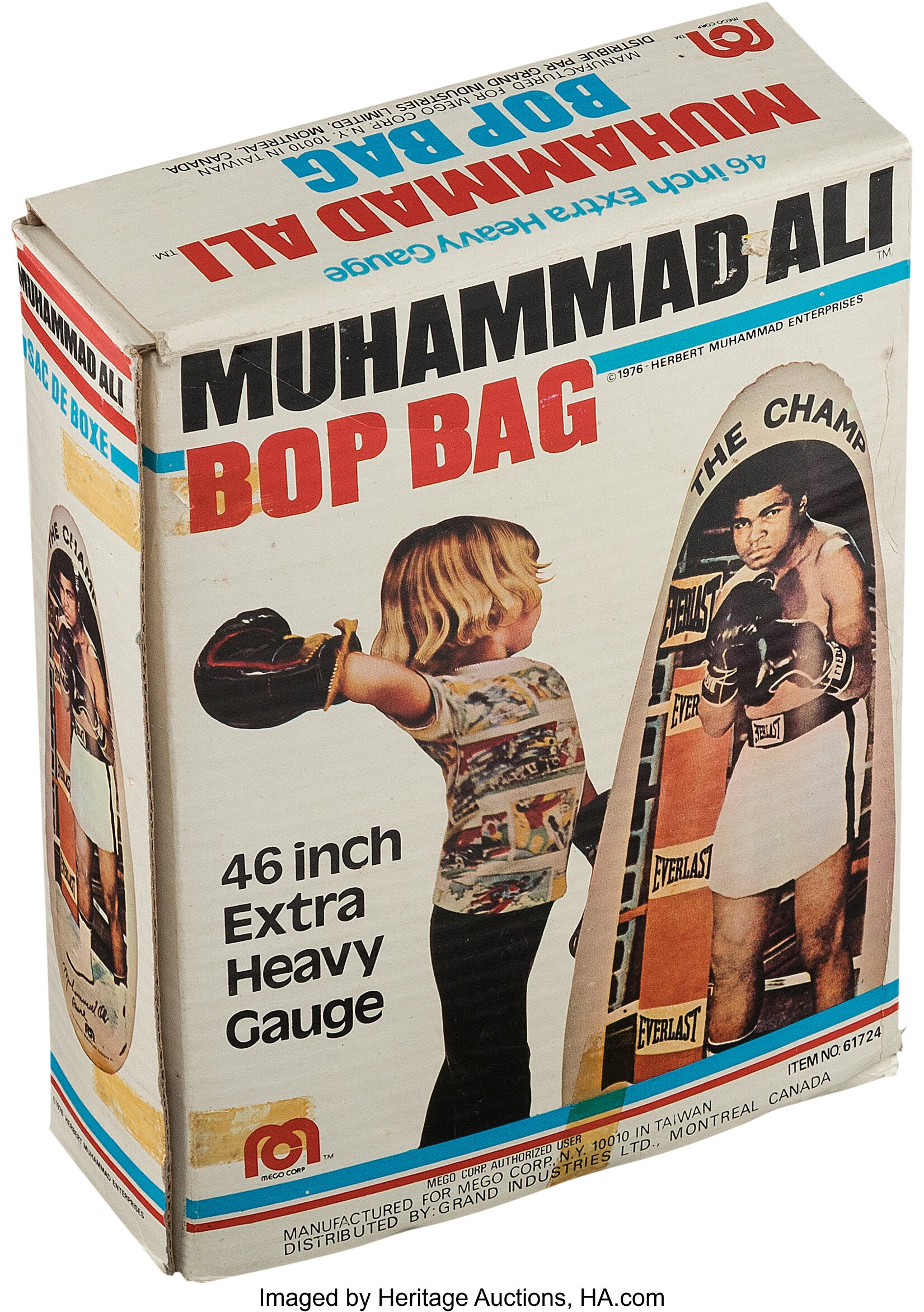 1970's Muhammad Ali "Bop Bag" in Original Box.... Boxing | Lot #54269 ...
