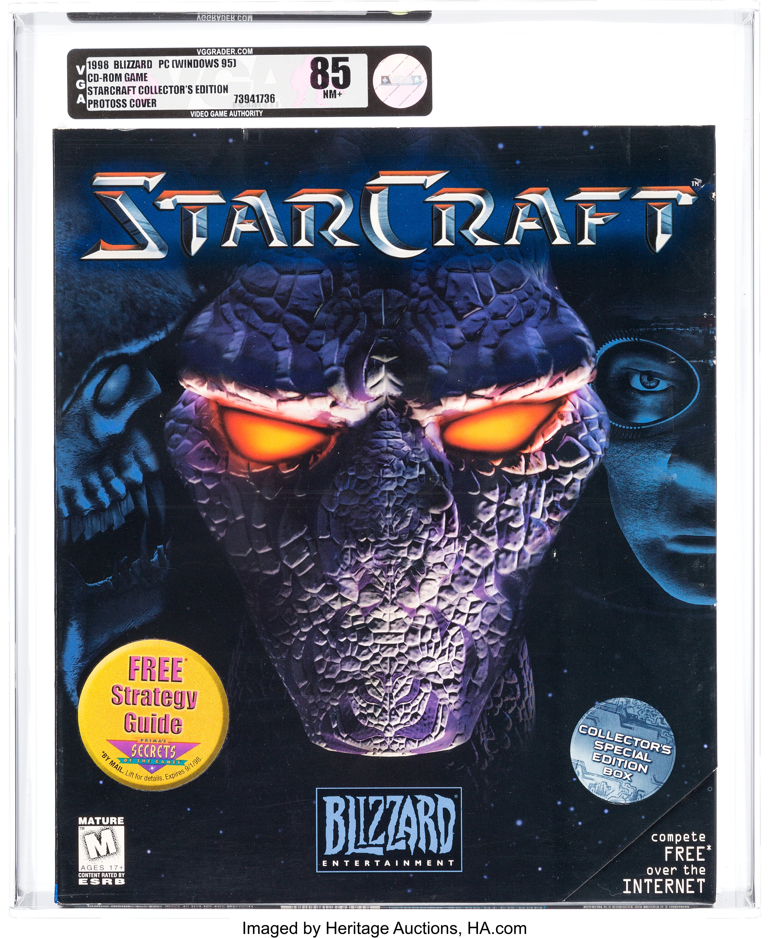 StarCraft Collector's Edition - VGA 85 NM+ Sealed, PC/Windows 95 | Lot ...