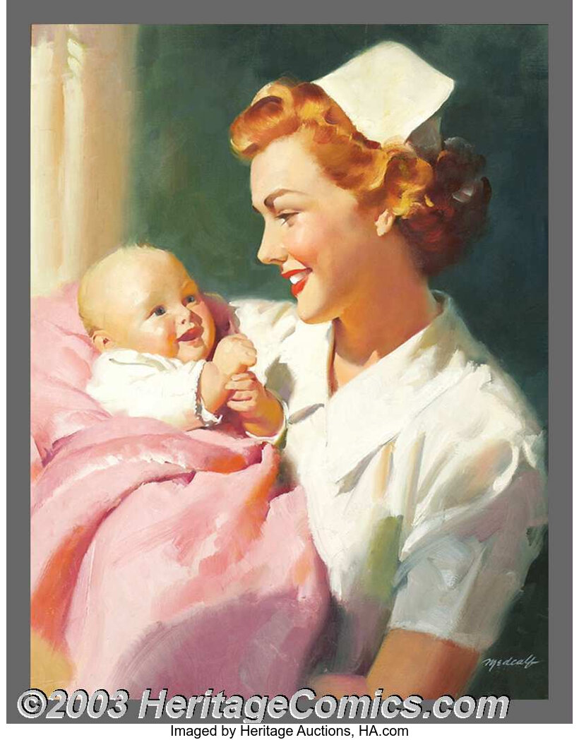 William Medcalf - Original Calendar Art - Group Lot of Two | Lot #2281 ...