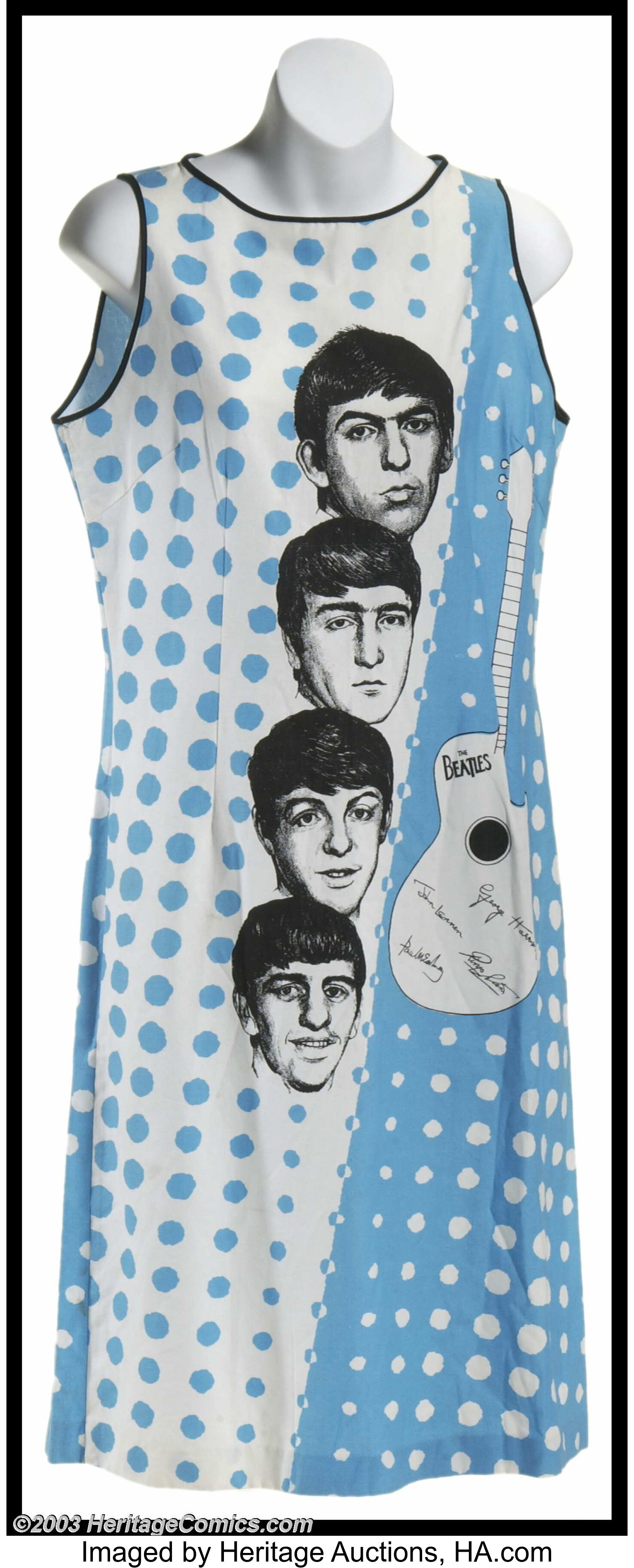 Beatles - Music Memorabilia, Dress from Holland (1963). This | Lot ...