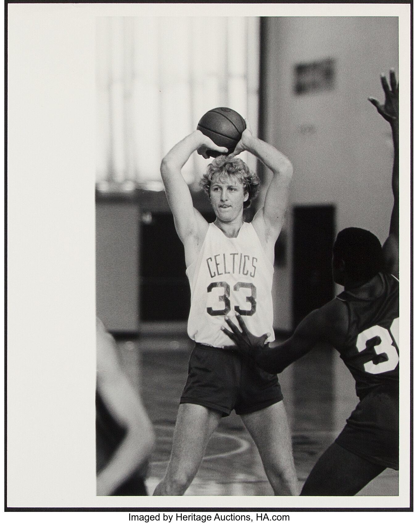 1980 Larry Bird Original Photograph. ... Basketball Collectibles | Lot ...