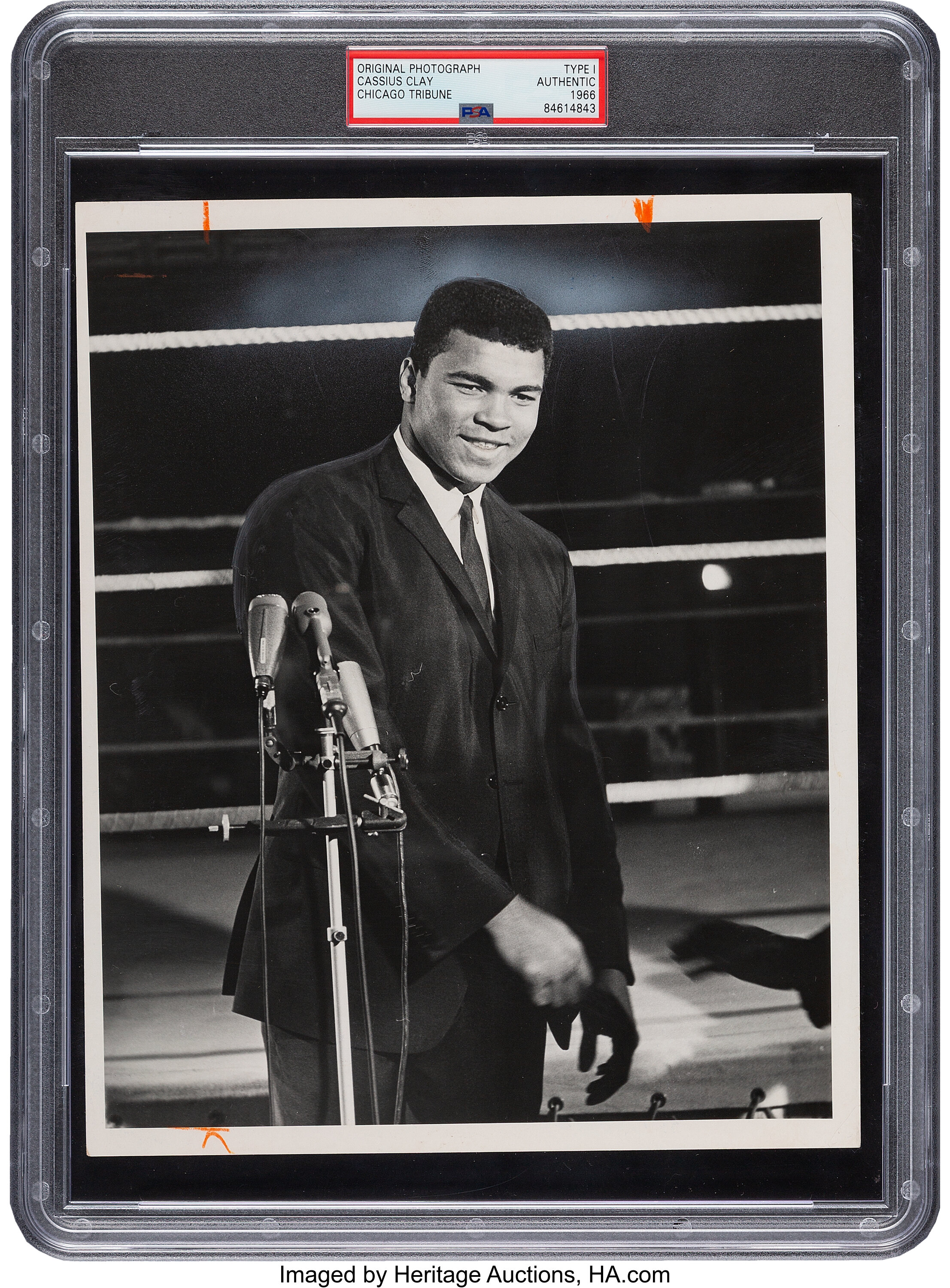 1966 Muhammad Ali Original Photograph, PSA/DNA Type 1.... Boxing | Lot ...
