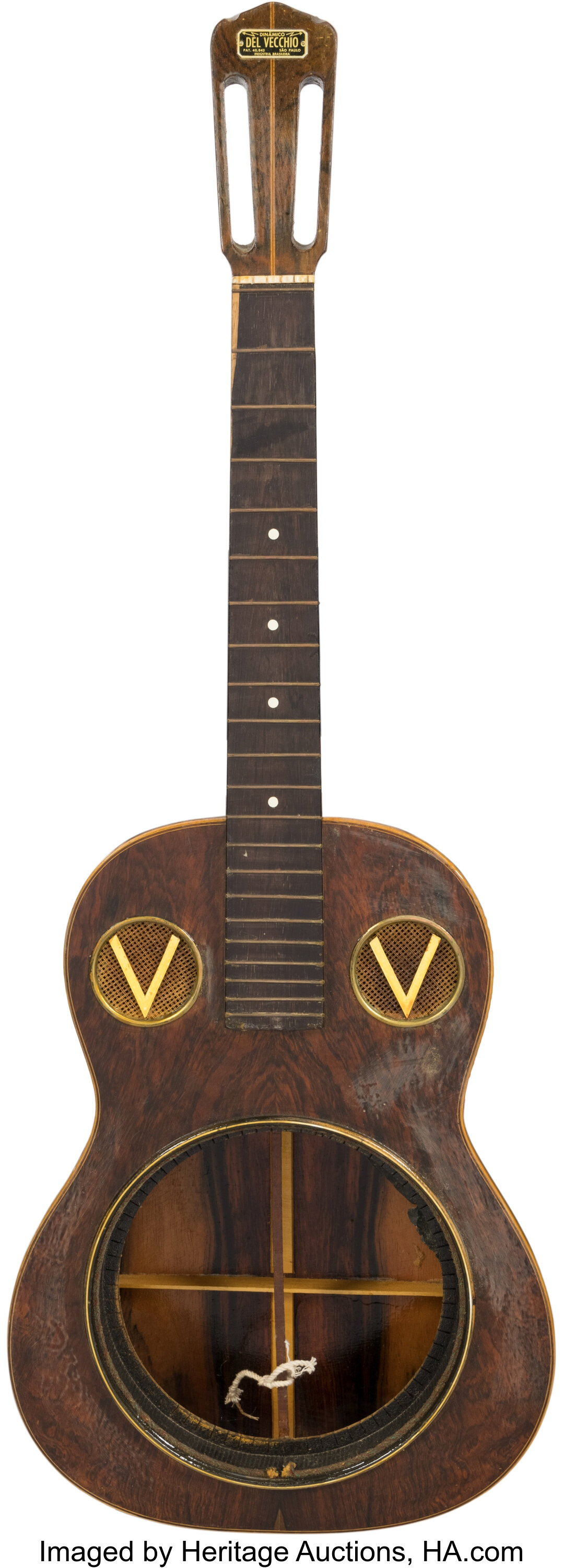 1940's Del Vecchio Super Vox Natural Resonator Guitar.. ... Musical ...