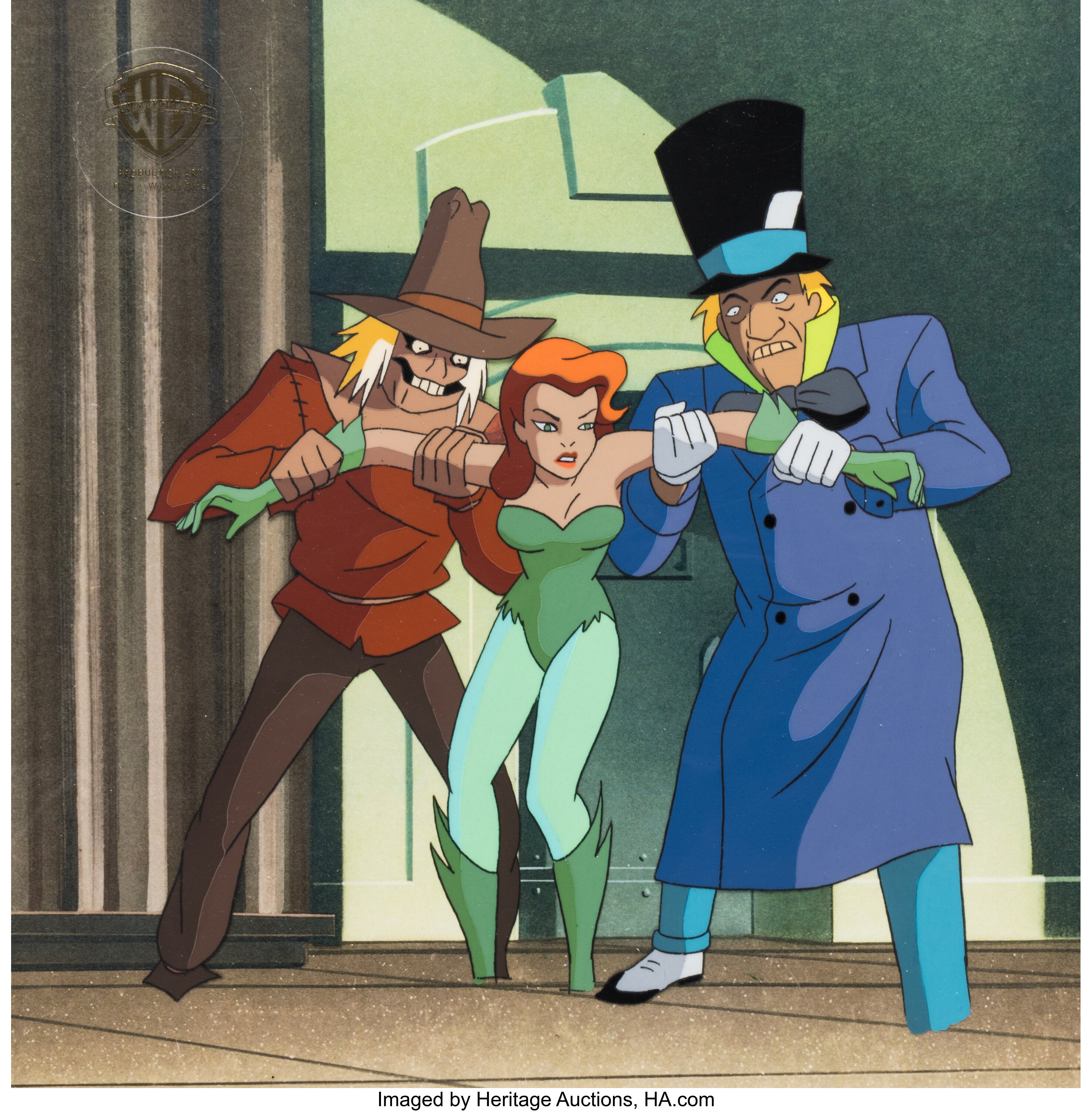 Batman: The Animated Series "Trial" Scarecrow, Poison Ivy and Mad | Lot ...