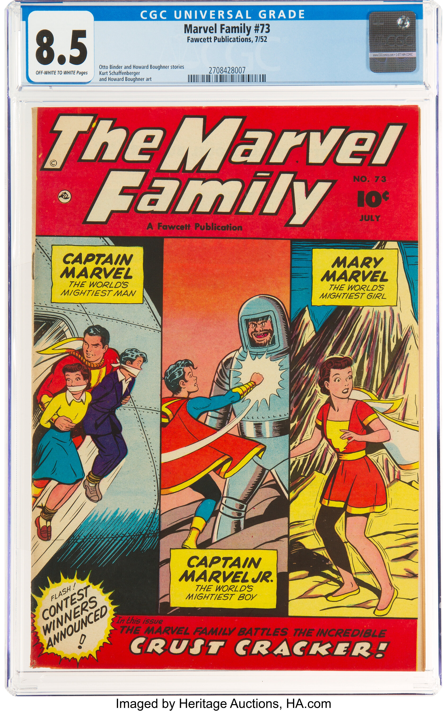 How Much Is The Marvel Family #73 Worth? Browse Comic Prices | Heritage ...