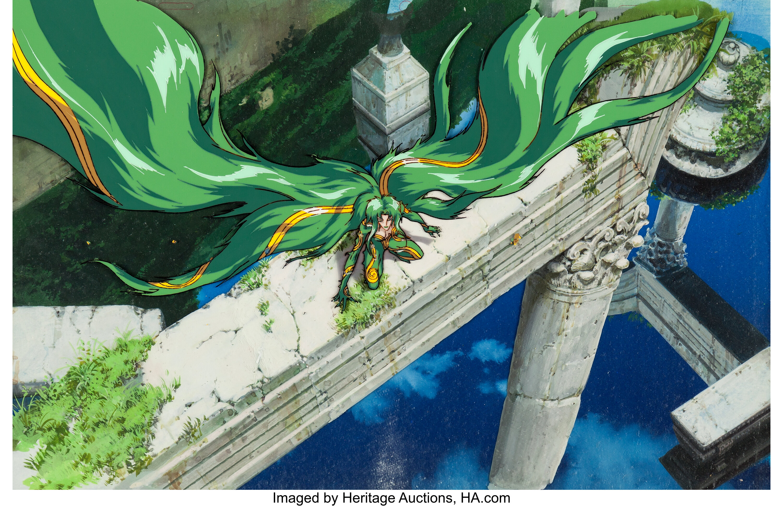 Vampire Hunter D: Bloodlust Caroline Production Cel with Key Master ...