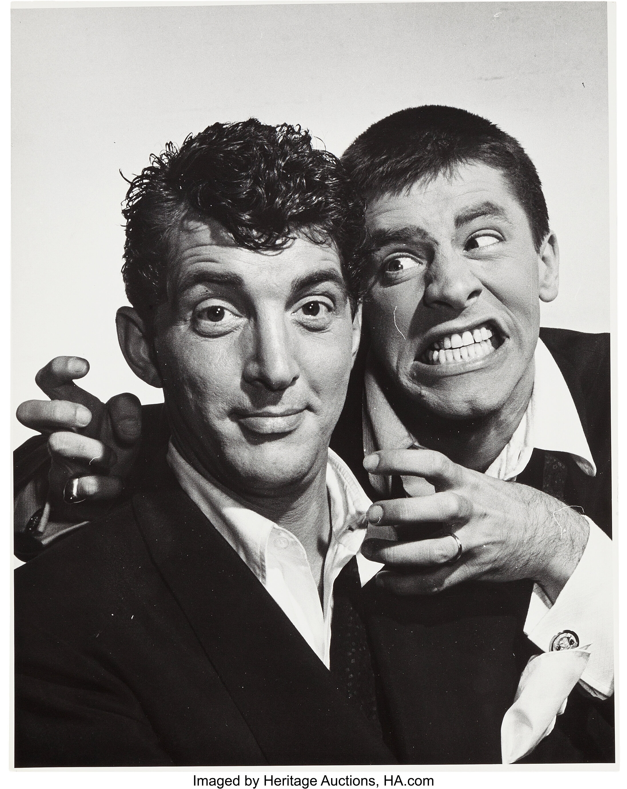 Comedians - Dean Martin and Jerry Lewis by Philippe Halsman, 1951 ...