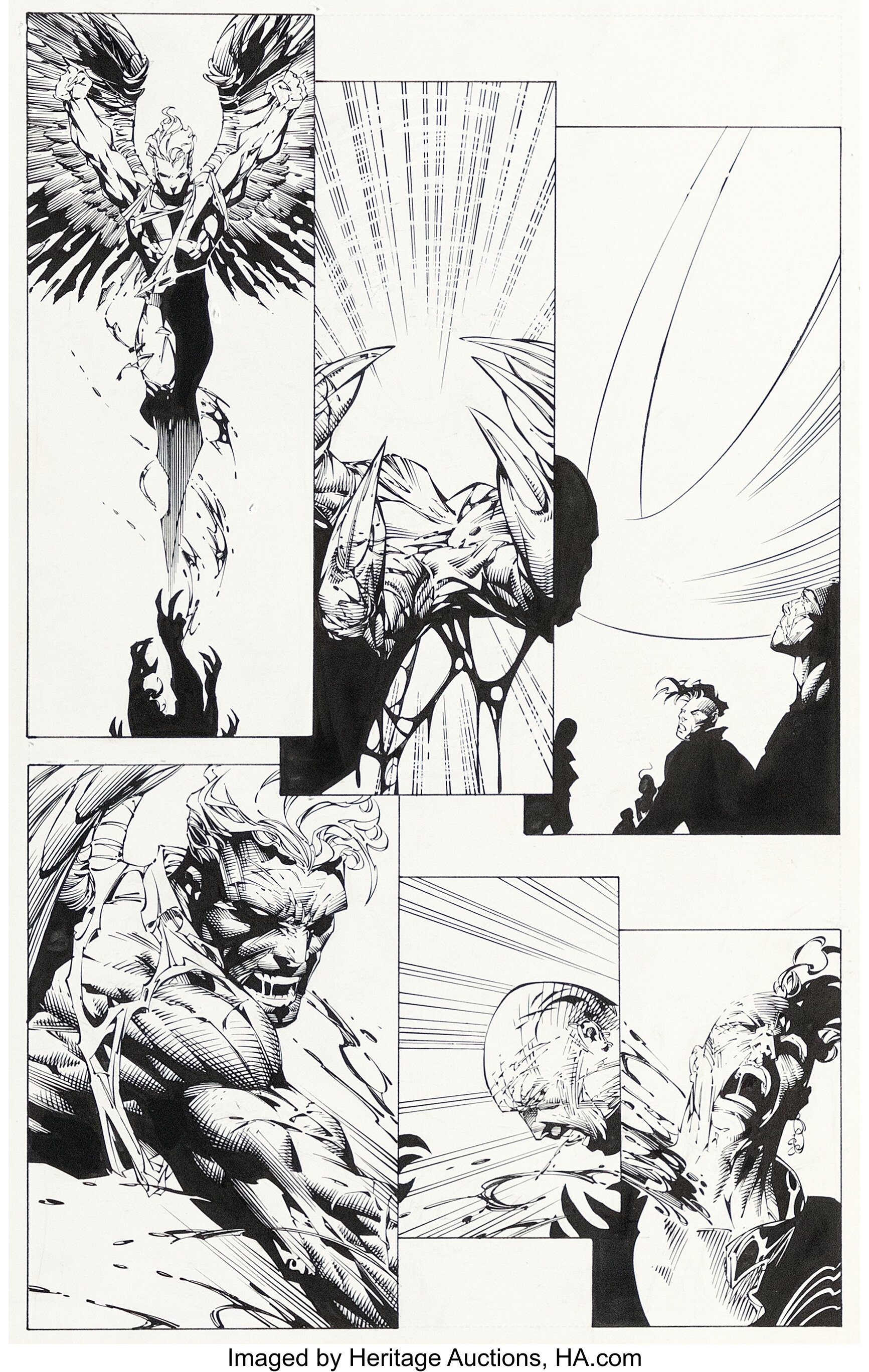 David Finch and Matt Banning Ascension #0 Page 4 Original Art | Lot ...