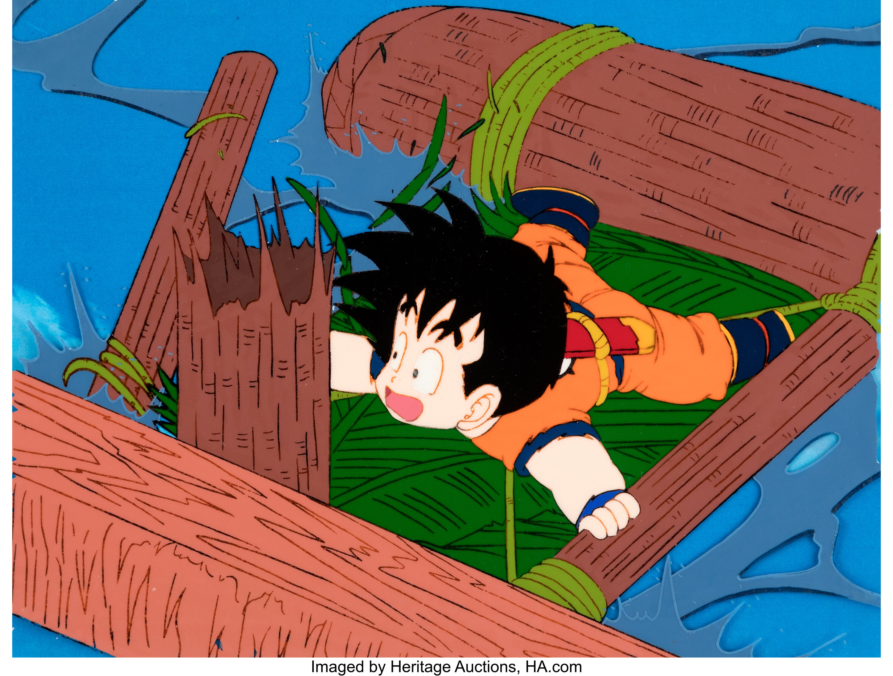Dragon Ball Z Episode 15 Gohan Production Cel (Toei Animation, | Lot ...