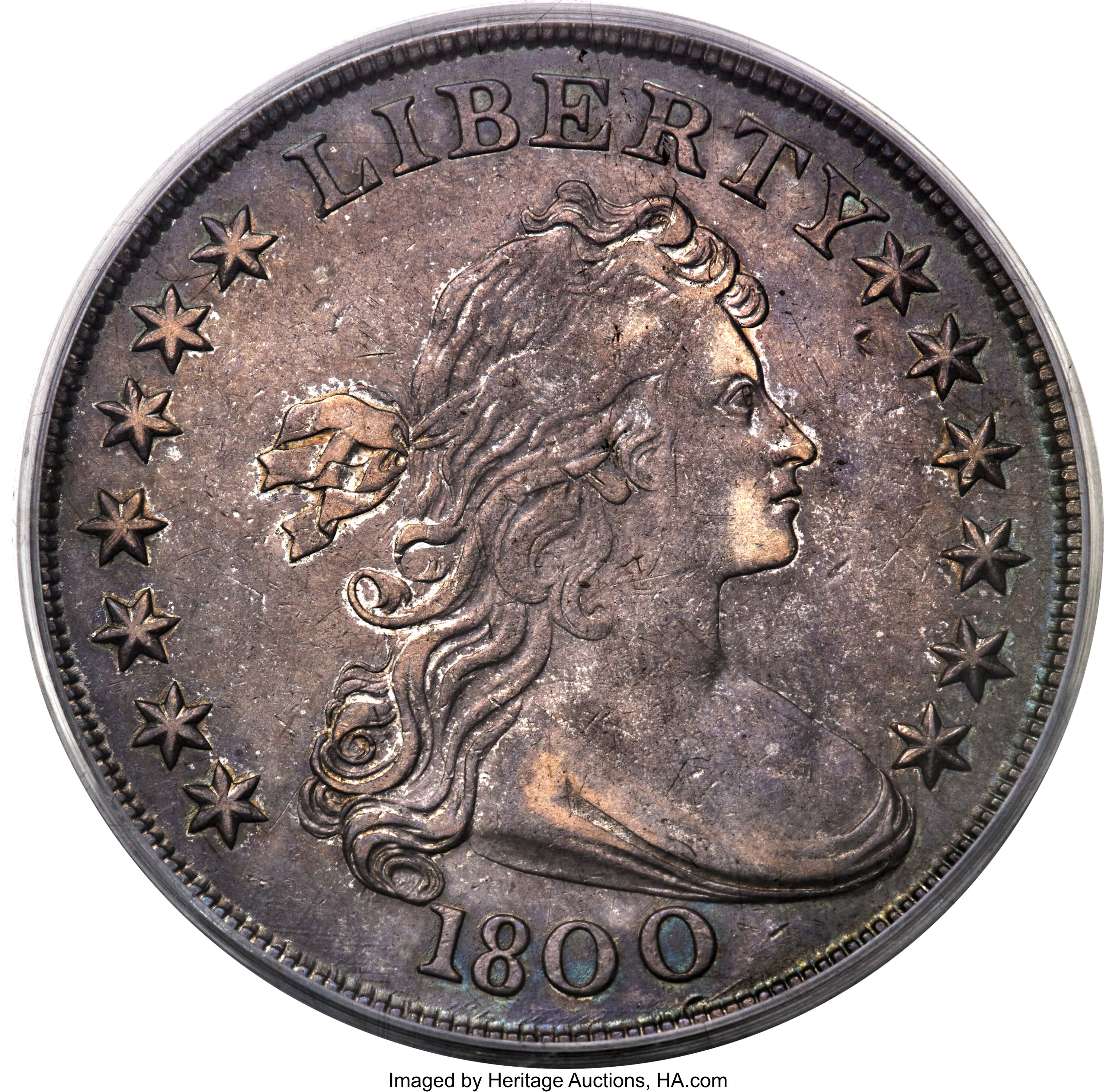 1800 $1 AMERICAI, B-19, BB-192, R.2, XF40 PCGS.... Early Dollars | Lot ...