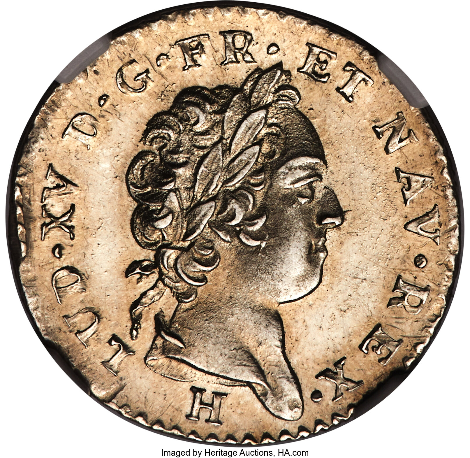 Windward Islands: Isles du Vent. French Colony - Louis XV 12 Sols | Lot ...