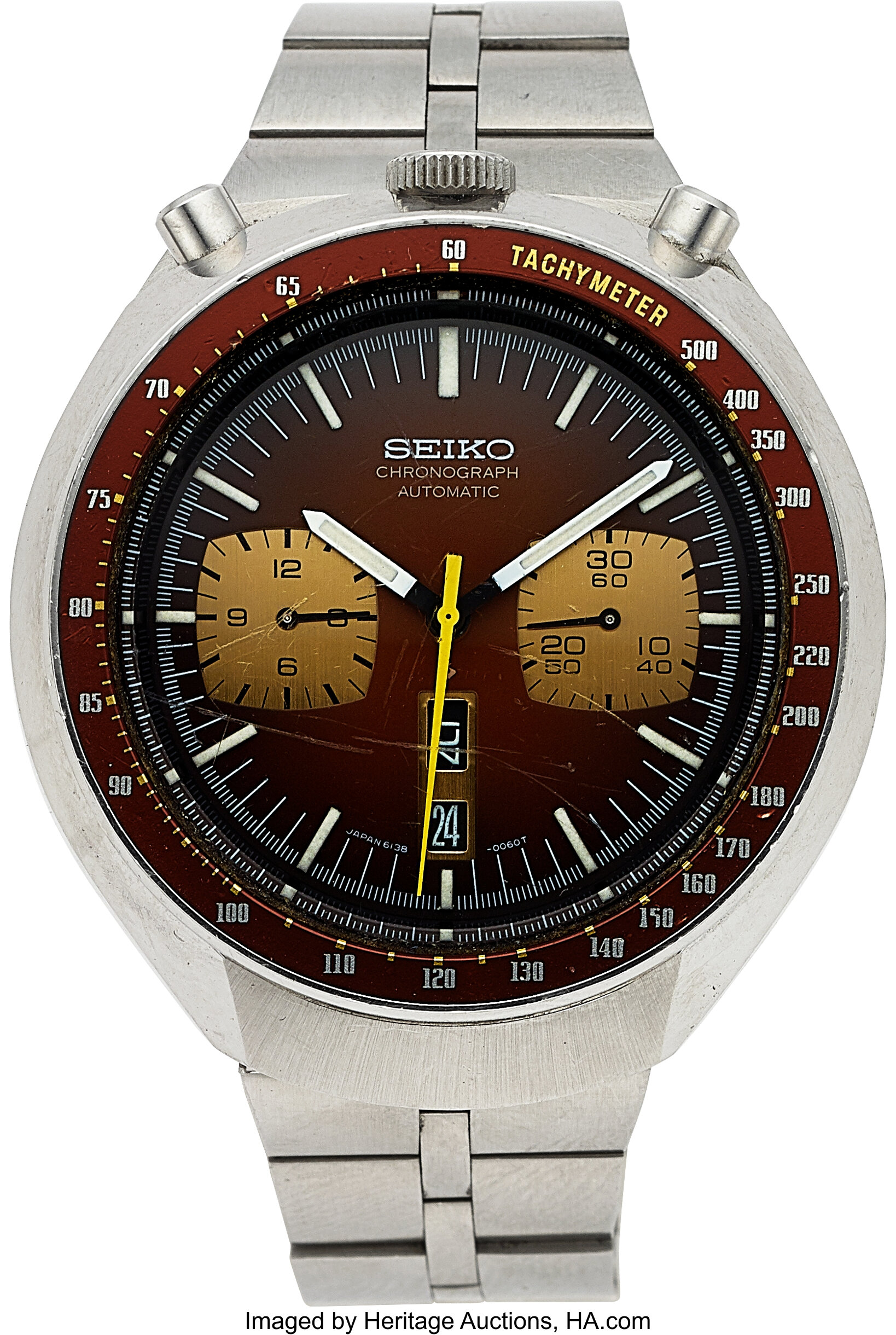 Seiko Bullhead, Ref. 6138-0049 Circa 1975. ... Timepieces | Lot #54387 ...