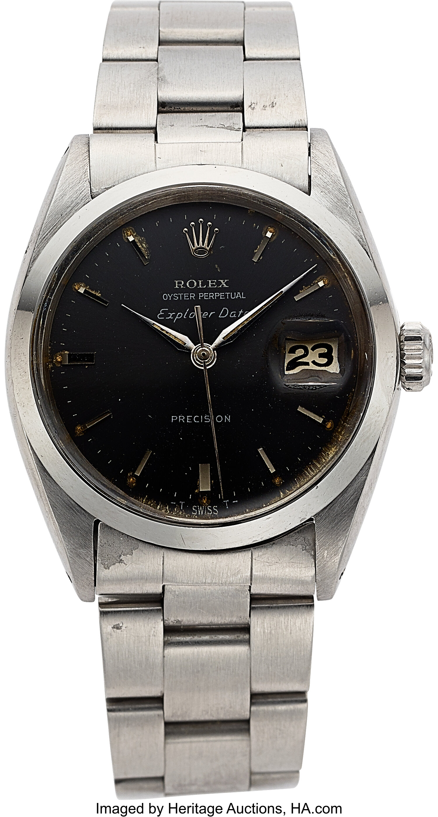 Rolex Air King Date, Ref. 5700 "Explorer Date" Circa 1963. ... | Lot ...