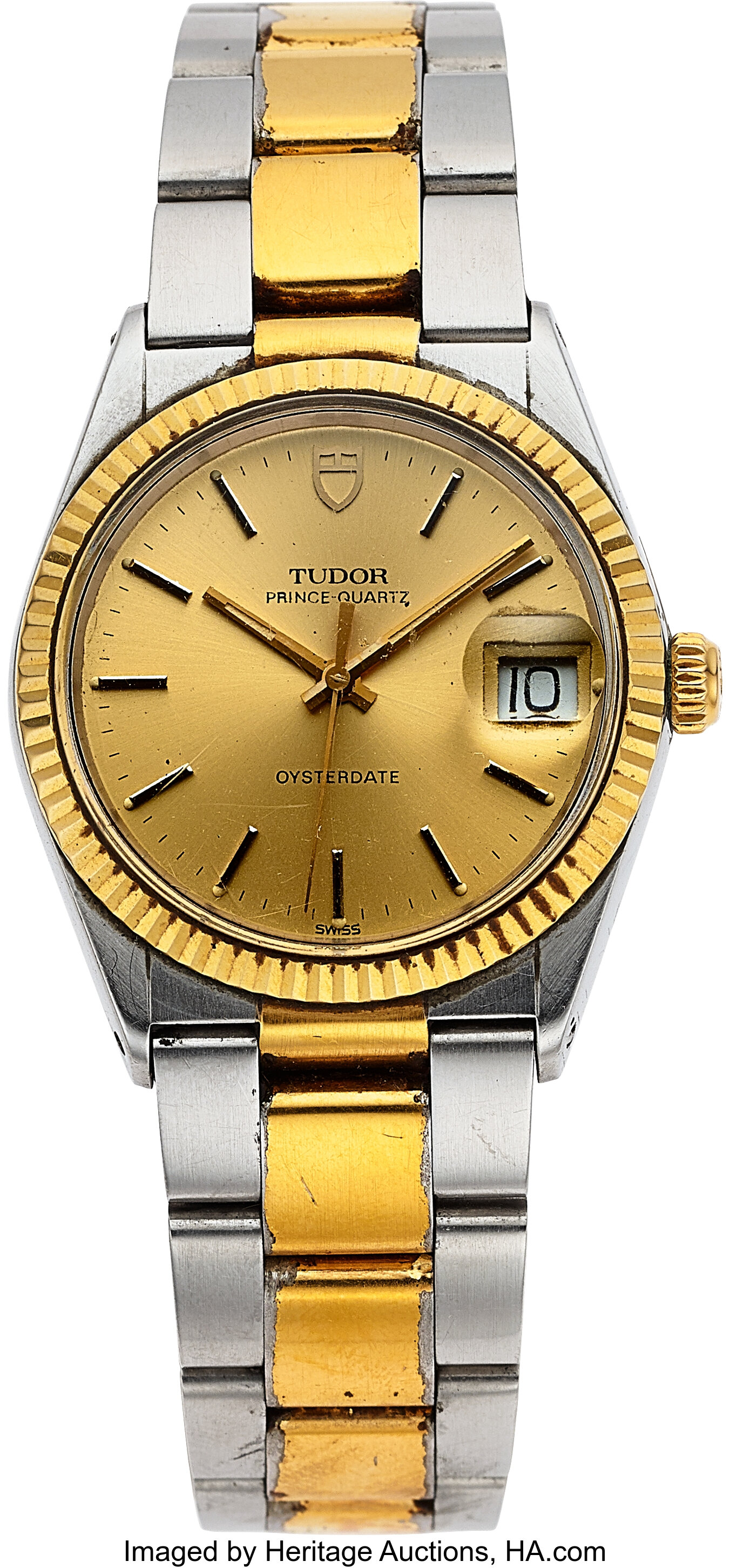 Tudor Prince-Quartz, Two Tone Circa 1980's . ... Timepieces | Lot ...