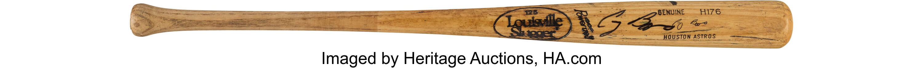 1993 Craig Biggio Game Used & Signed Bat, PSA/DNA GU 9. | LotID #418001 ...